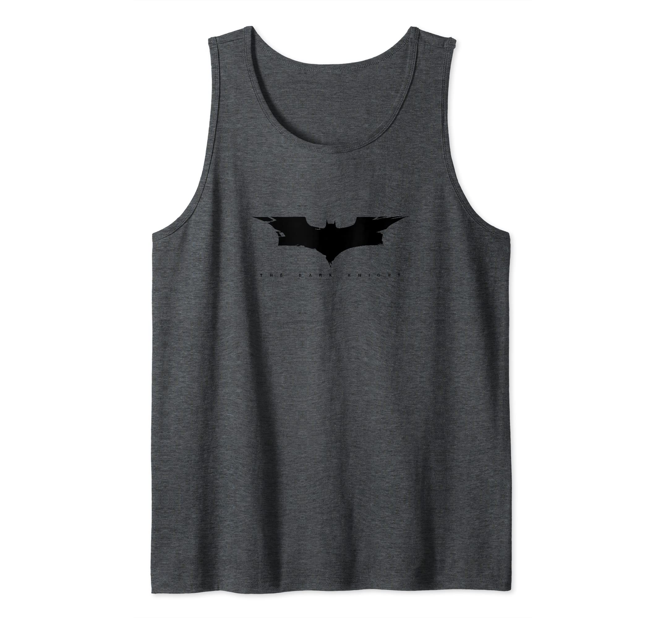Amazon.com: Batman Dark Knight Cracked Bat Logo Tank Top : Clothing ...