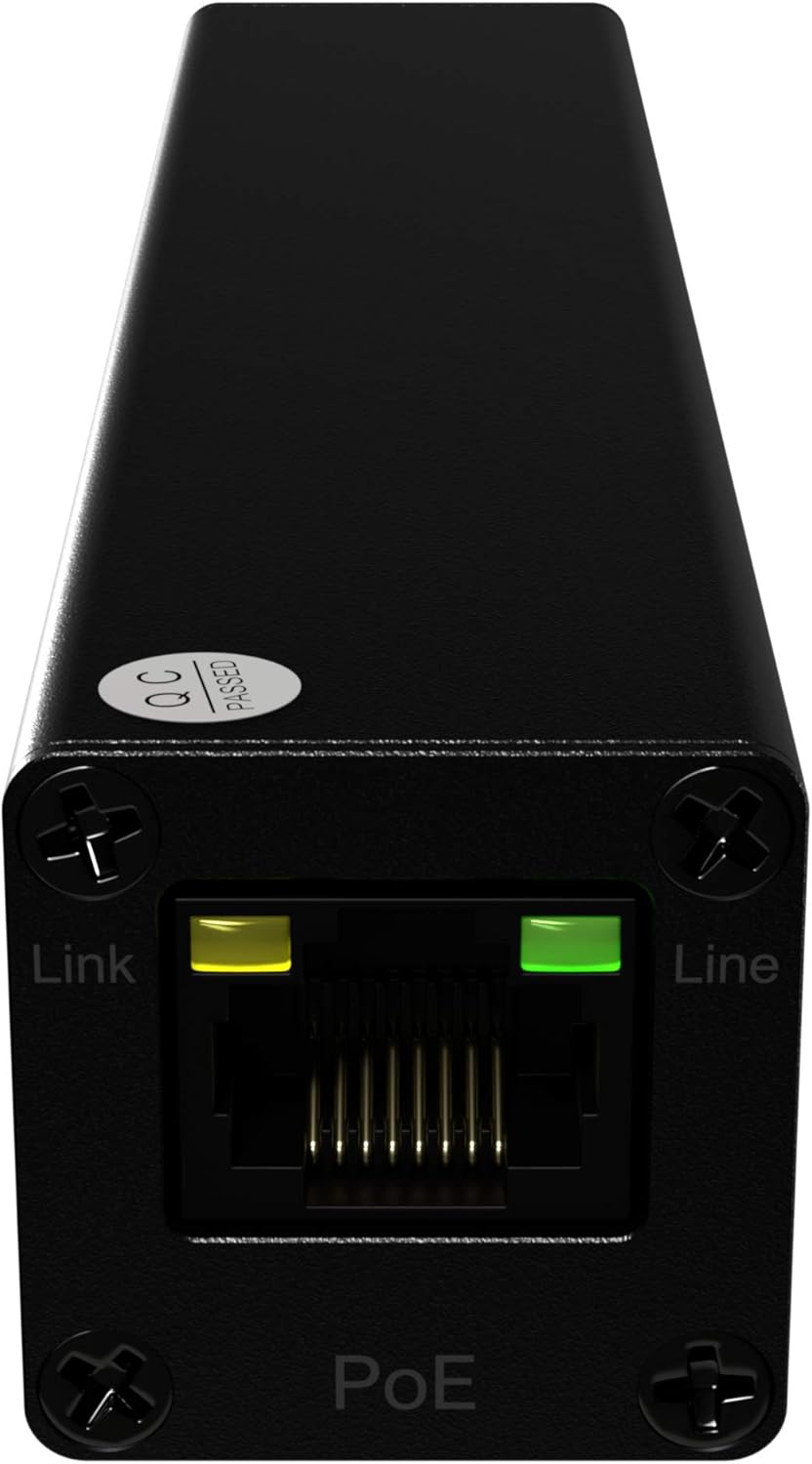 Best Promo Mini Size 800m 2600ft PoE LAN Extender Over Twisted UTP kit ...