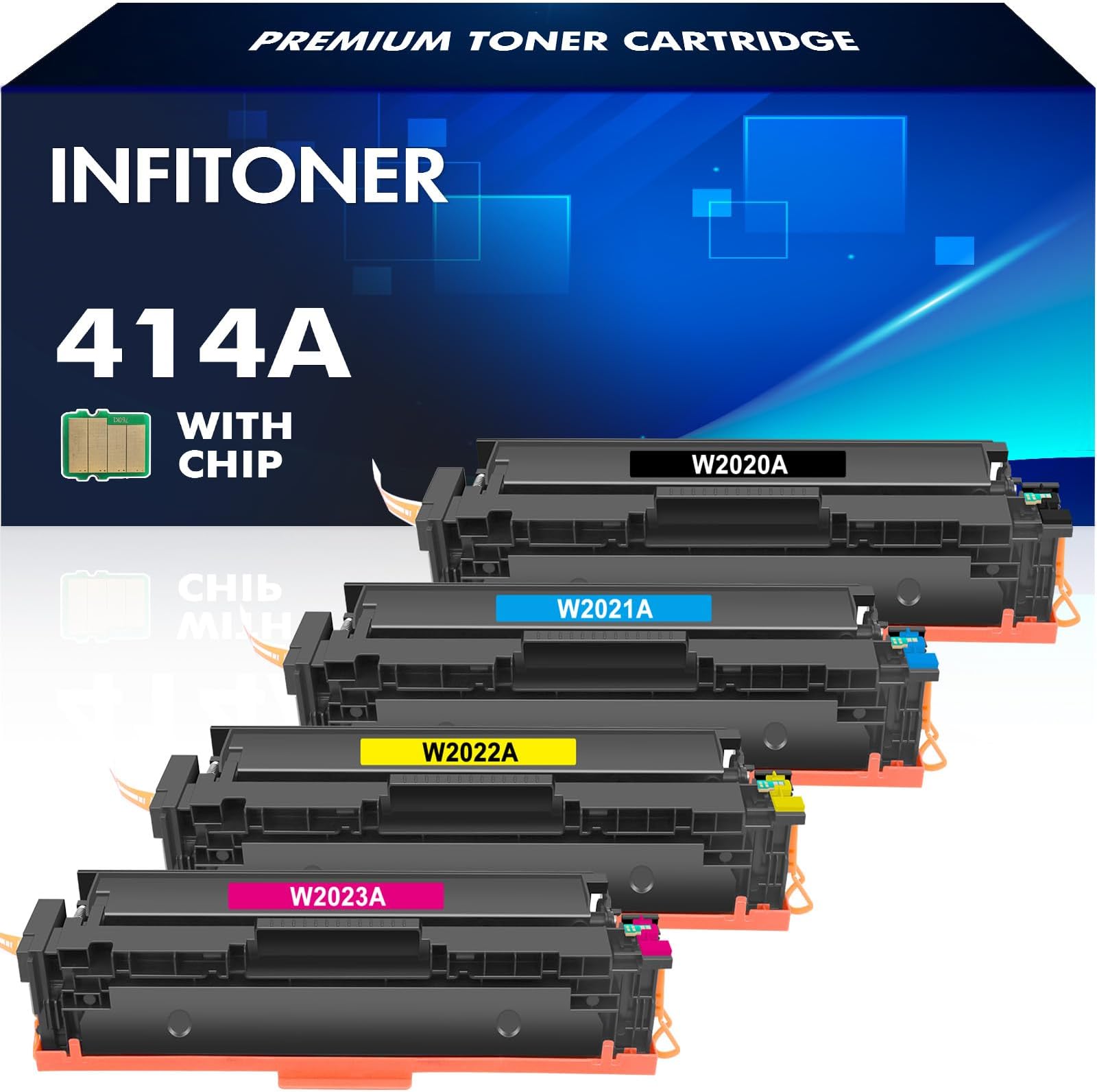 Amazon.com: HP 414A Black Toner Cartridge | Works with HP Color ...