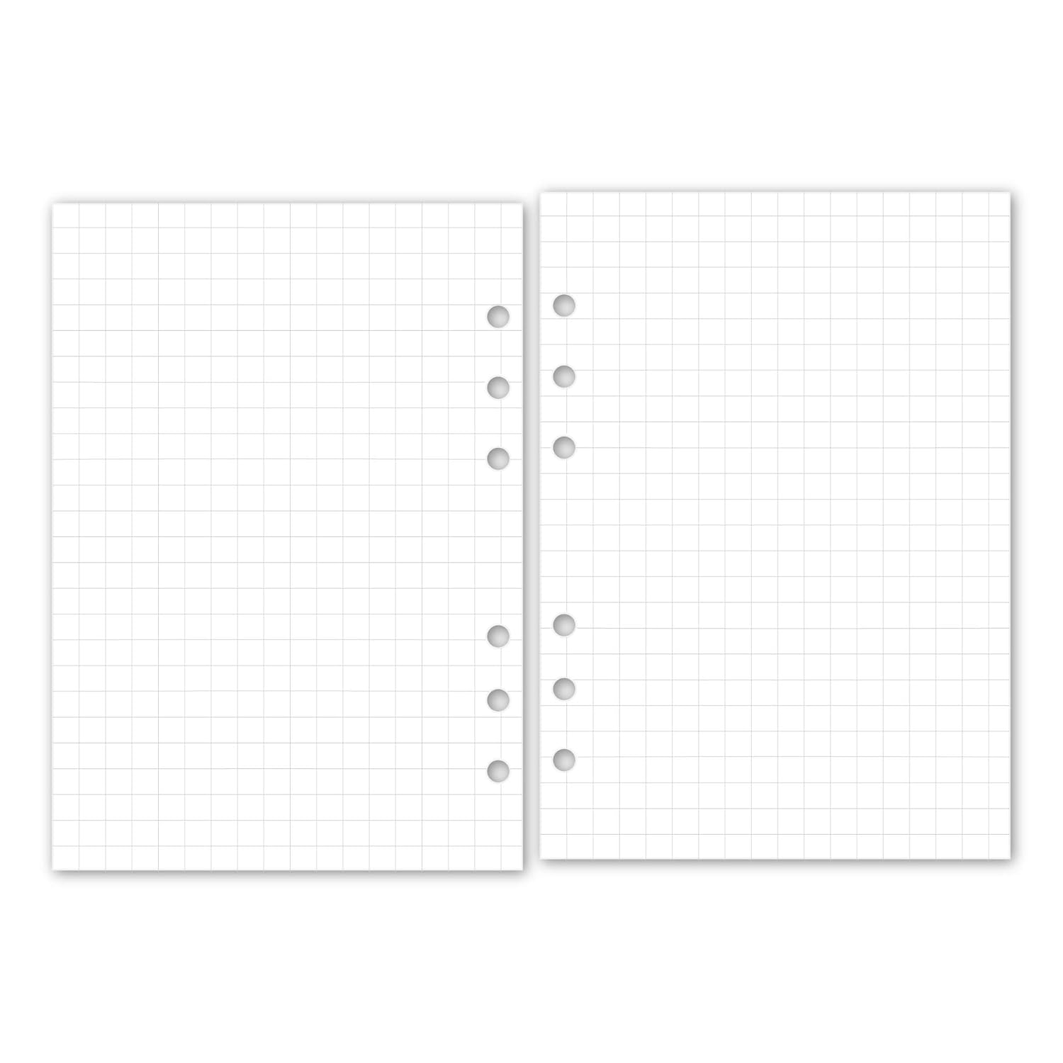 Amazon.com: A5 Graph Paper Planner Insert Refill, 5.83″ x 8.27″, Fits 6 ...