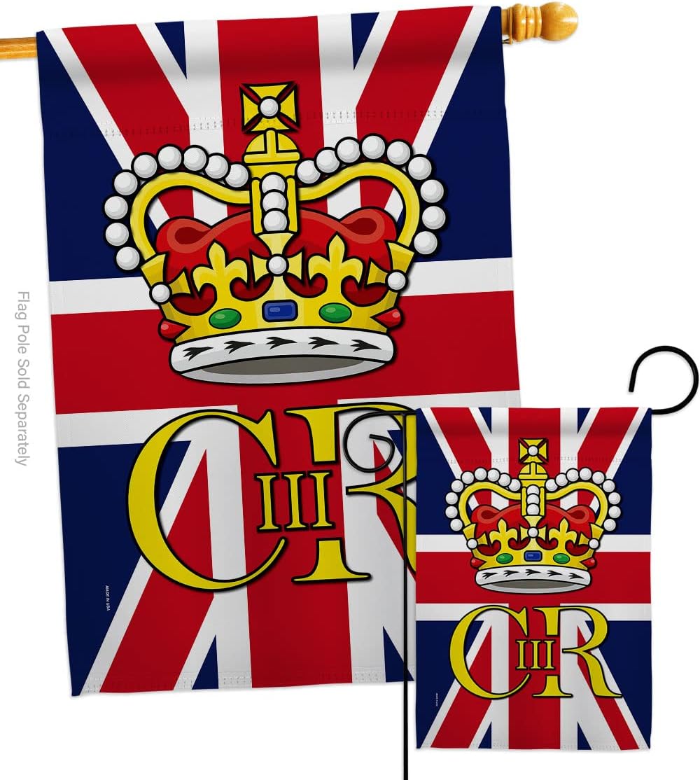 Amazon.com : Coronation of King Charles III Banner Wall Decor Room ...