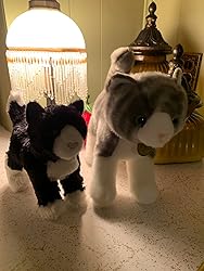Amazon.com: Douglas Snippy Black & White Cat Plush Stuffed Animal ...