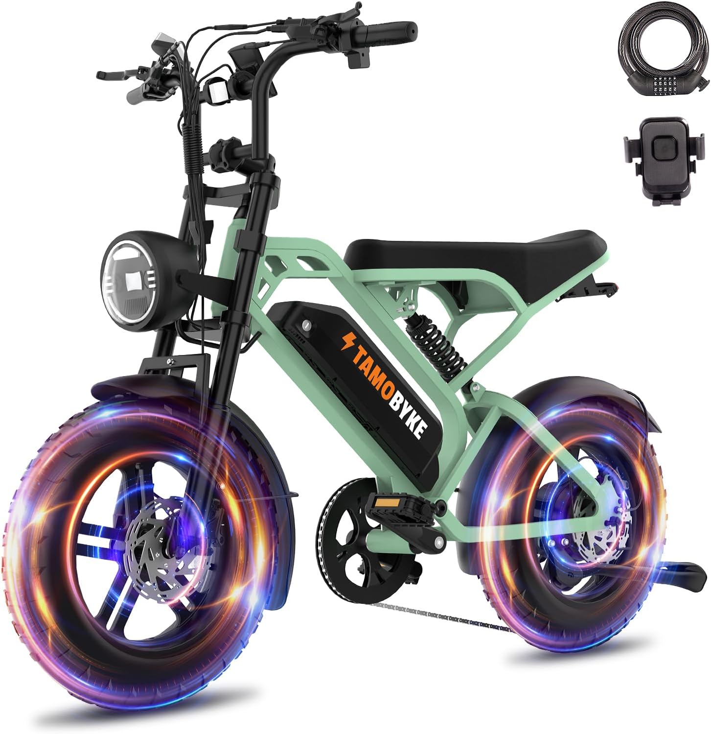 Amazon.com : Tamobyke T16 Electric Bike for Teens & Childs, 1000W Motor ...