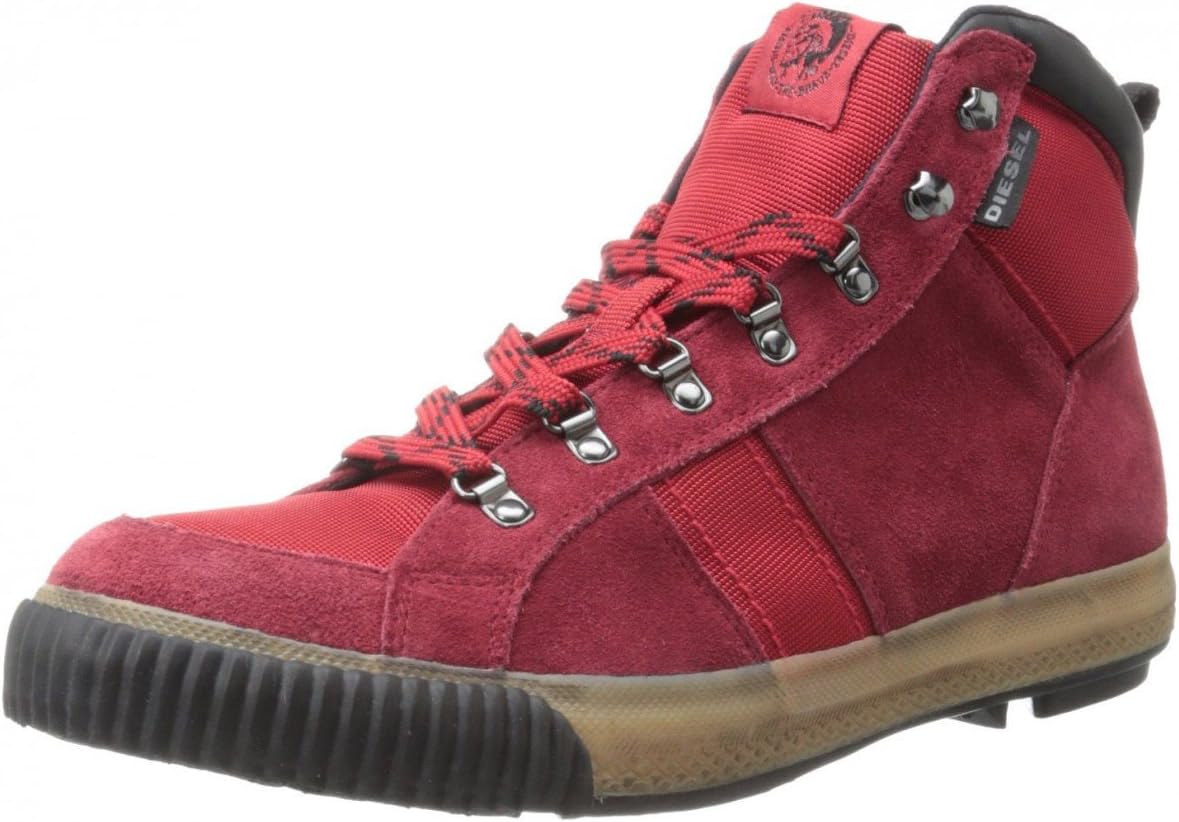 Amazon.com: Diesel Men's Contempo Wil Boot,Biking Red,7 M US : Clothing ...