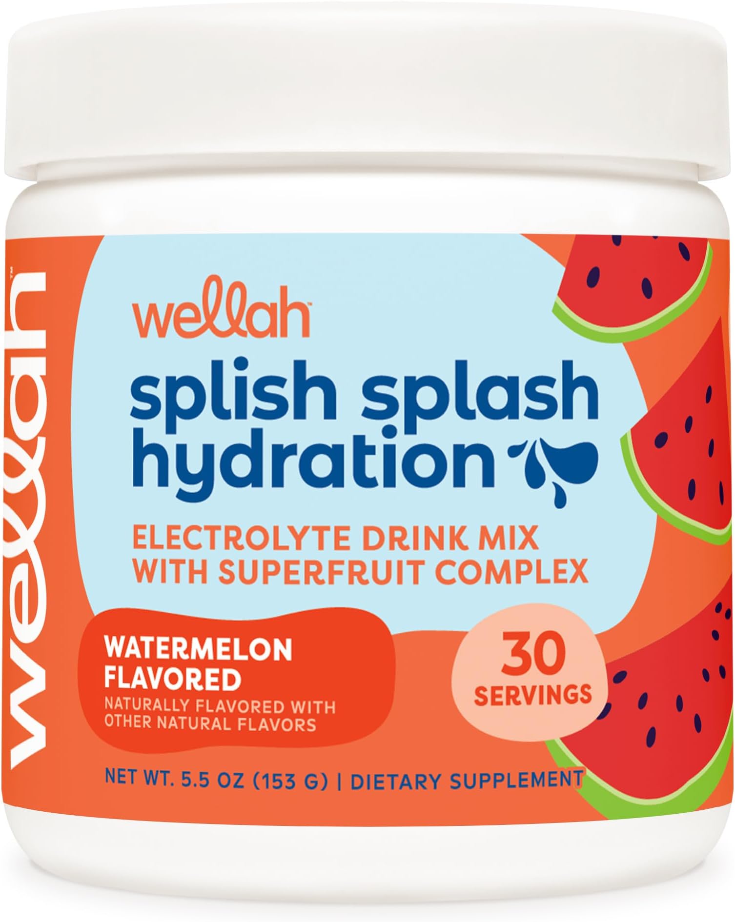 Amazon.com: Wellah Splish Splash Hydration Electrolyte Drink Mix ...