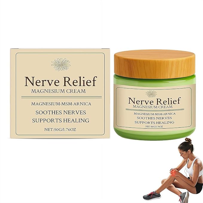 Amazon.com : Total Relief Magnesium Cream - Nerve Relief Magnesium ...