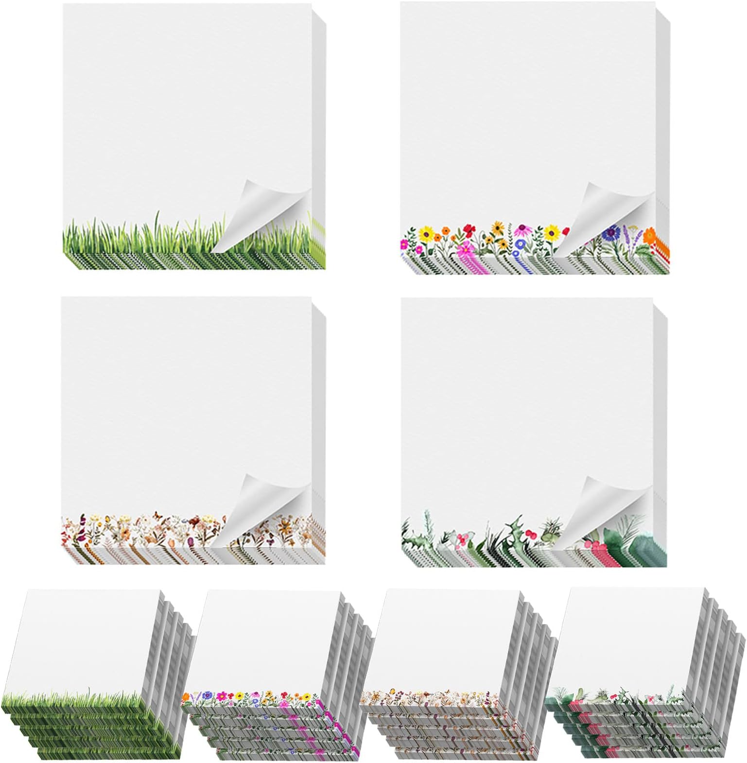 Amazon.com : Smiley Sticky Notes, Cute Smile Face Self-Stick Removable ...