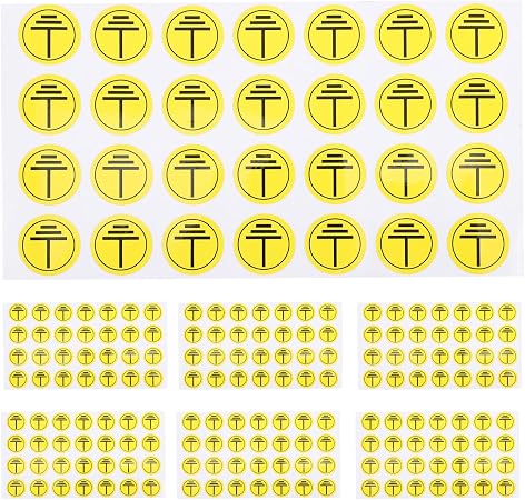 Gadpiparty Grounding Warning Decals - Electrical Safety Stickers for ...