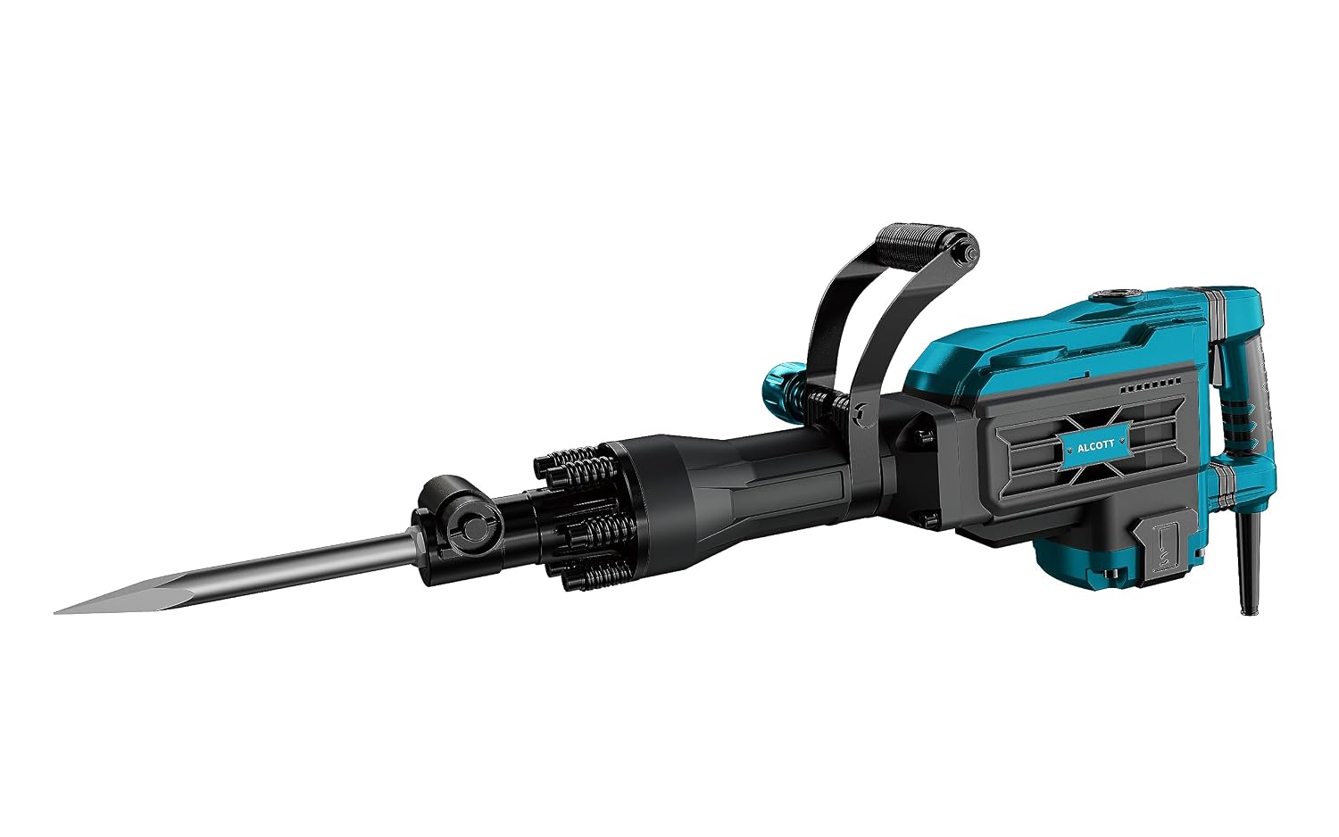 Alcott 2650W 1850Bpm Demolition Hammer With Safety Jacket At-7567 ...