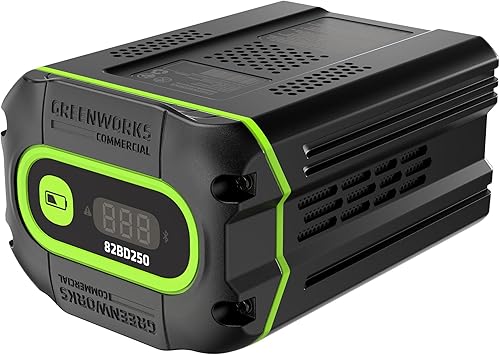 Amazon.com : Greenworks 82V 2.5Ah Battery with Bluetooth and Digital ...