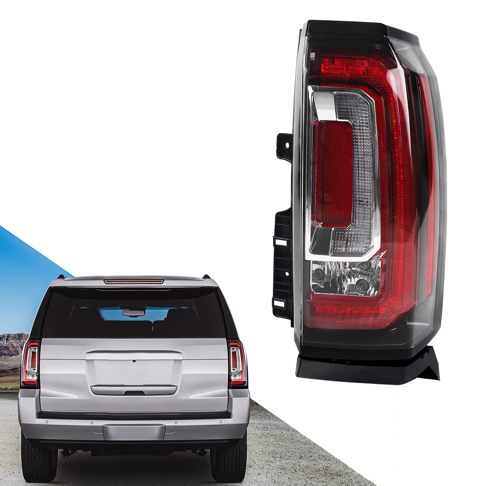 Amazon.com: FIONE Taillight Assembly Compatible with 2015-2020 GMC ...