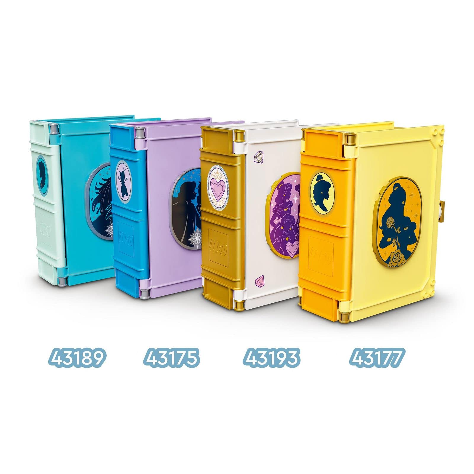 LEGO 43193 Disney Princess Ariel, Belle, Cinderella and Tiana’s ...