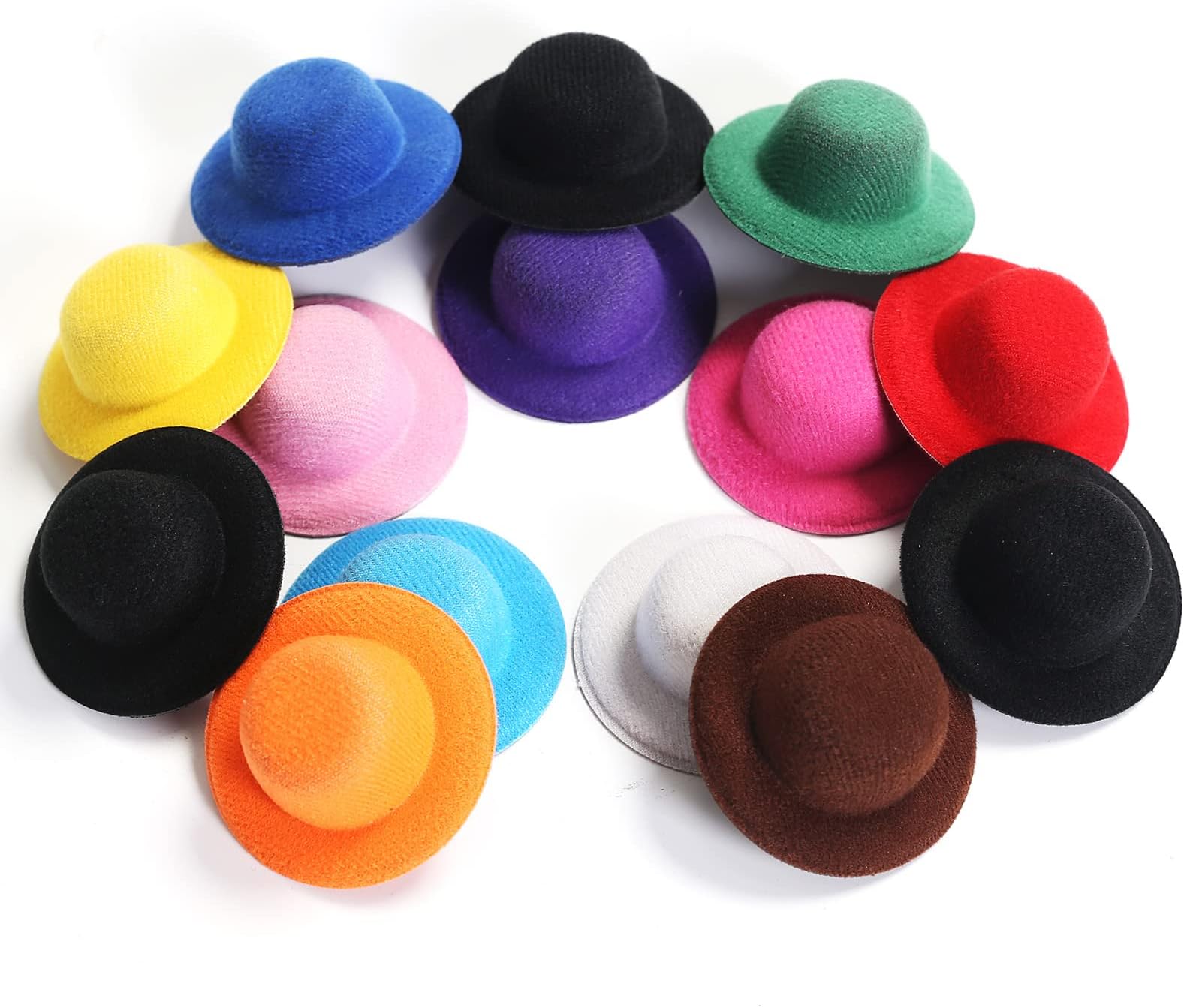 Amazon.com: TOYANDONA Doll Glasses Mini Formal Hat Set 20pcs Miniature ...