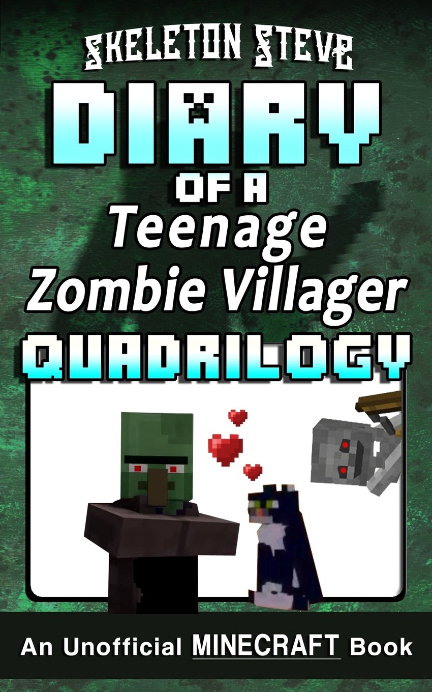 Buy Diary of a Teenage Zombie Villager Quadrilogy: Unofficial Minecraft ...