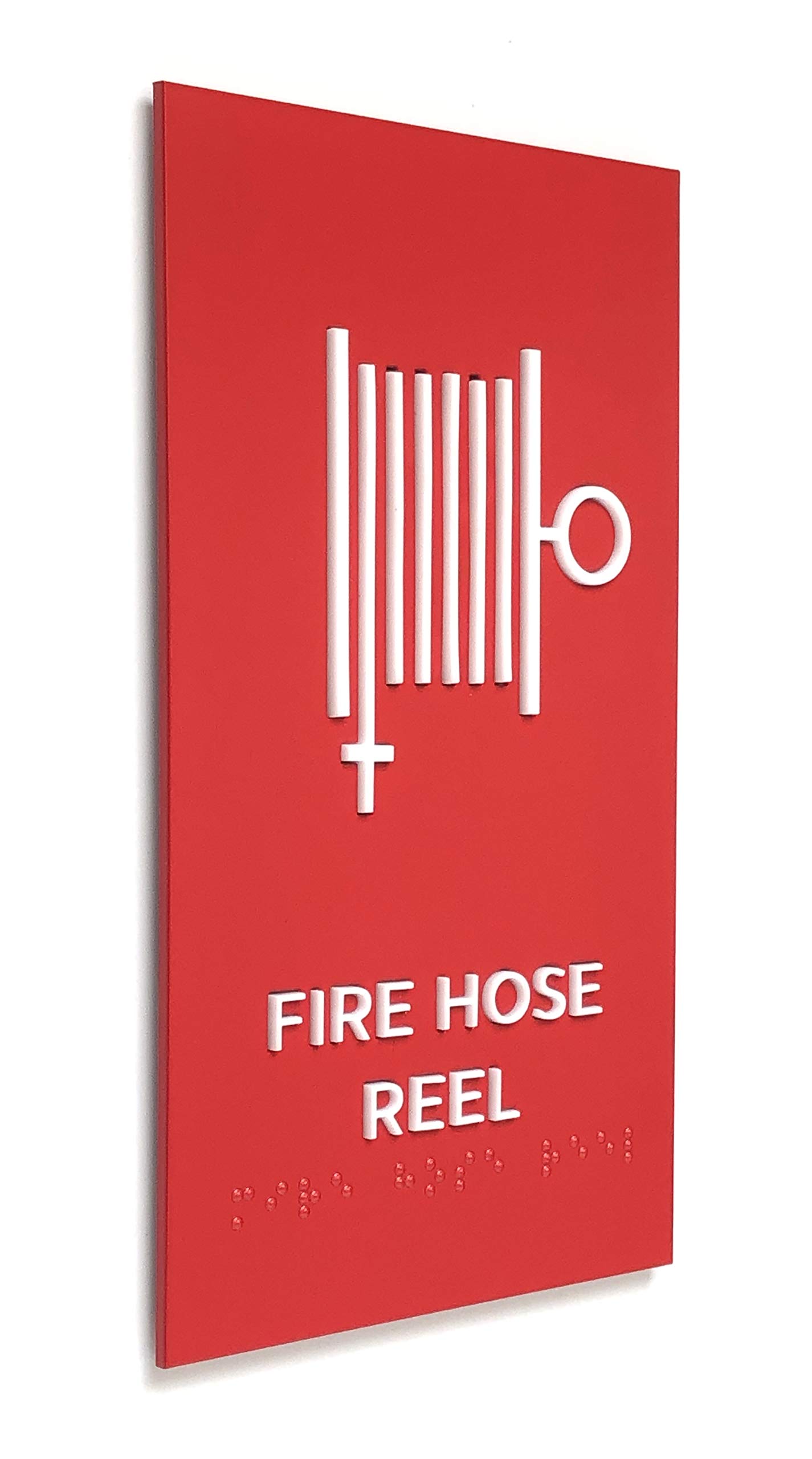 Buy Kubik Letters Fire Hose Reel Sign ADA Compliant Modern Design Sign buy-kubik-letters-fire-hose-reel-sign-ada-compliant-modern-design-sign
