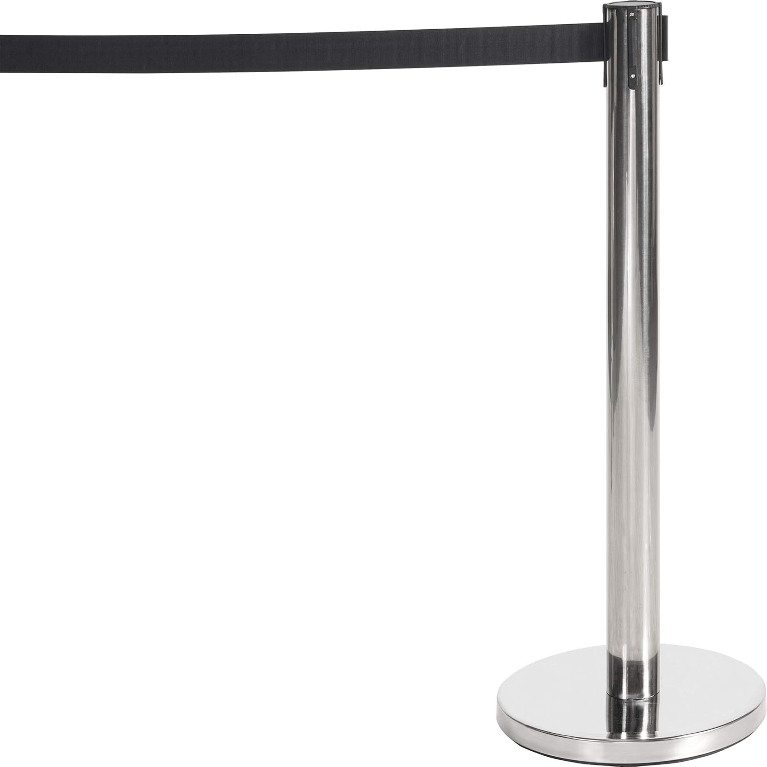 Queue Barrier, Retractable Belt, Pull Out Safety Tape, Queuing Post ...