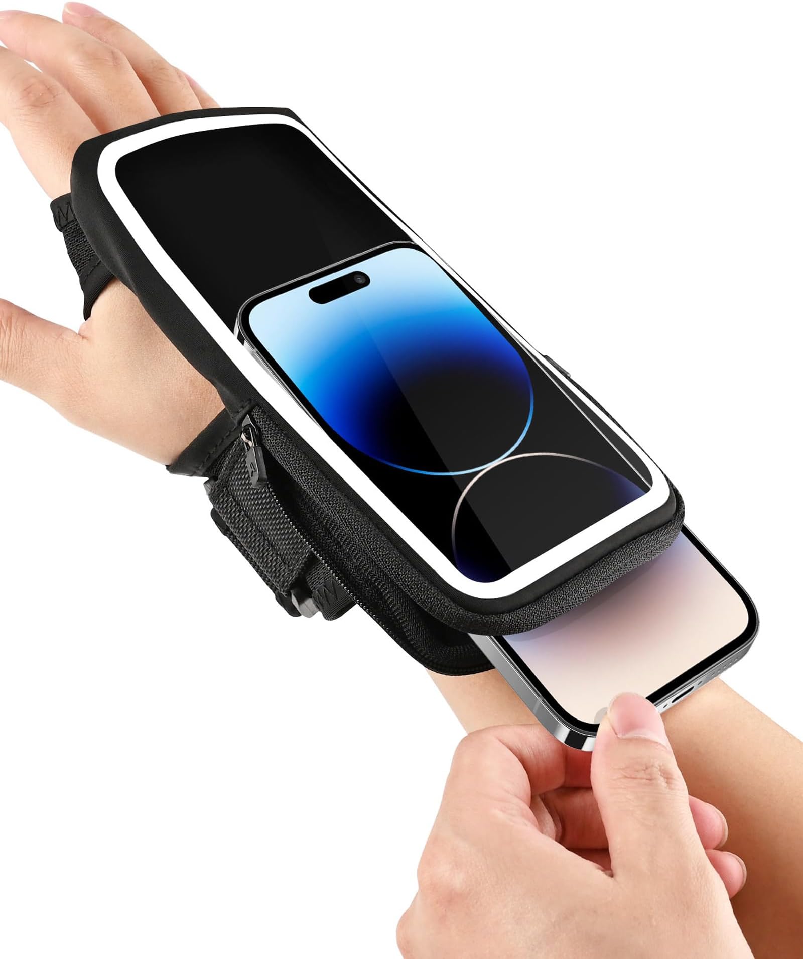 Amazon.com: COTEO Arm Band for Phone Running Safety Wrist Wallet ...