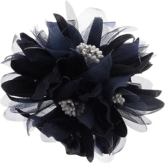 Amazon.co.jp: [インディヴィ] ブローチ/コサージュ 【セレモニー/入卒アイテム】 フラワーコサージュ 12701510 ...