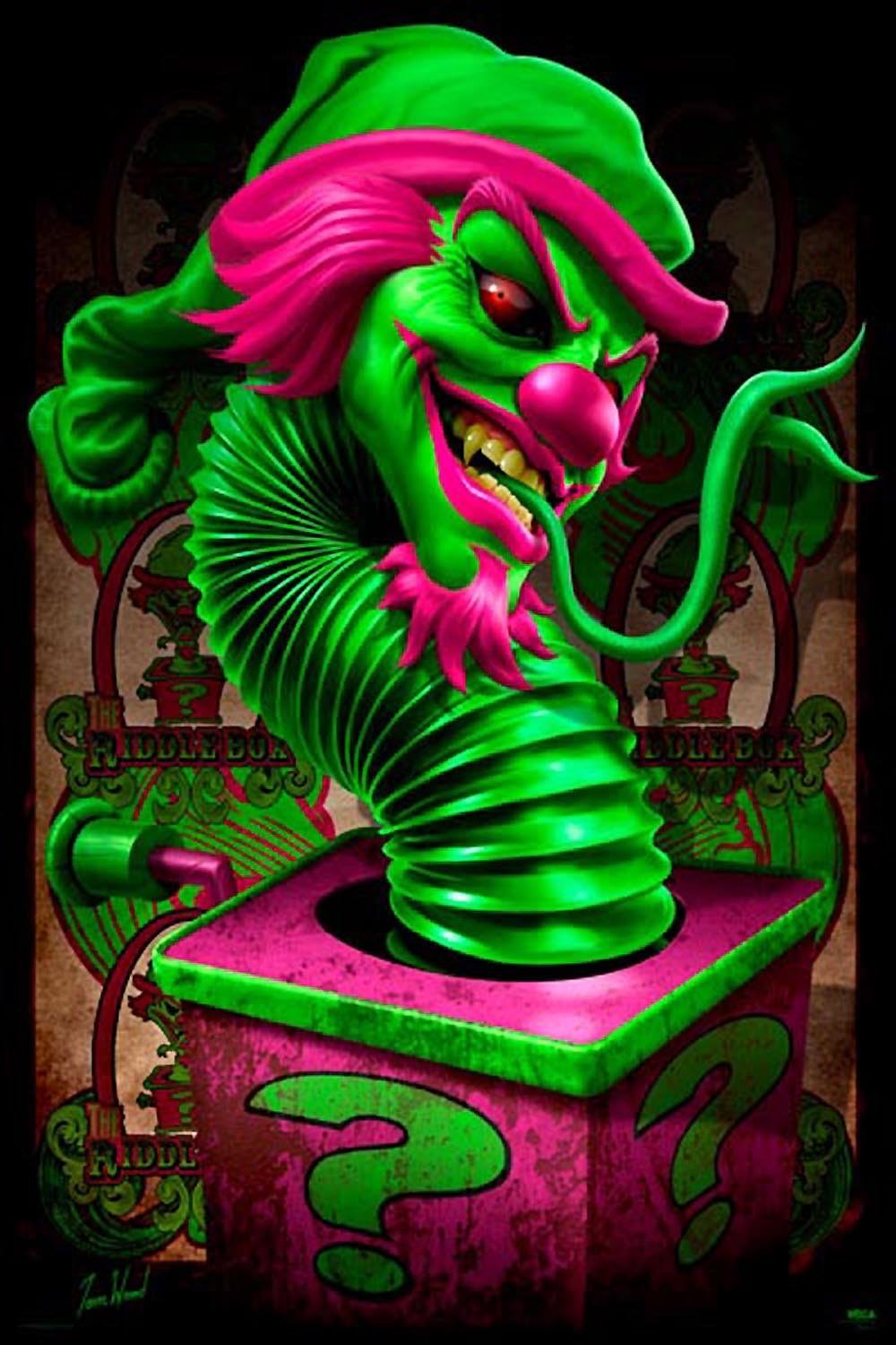Amazon.com: (24x36) Insane Clown Posse (Riddle Box) Music Poster Print ...