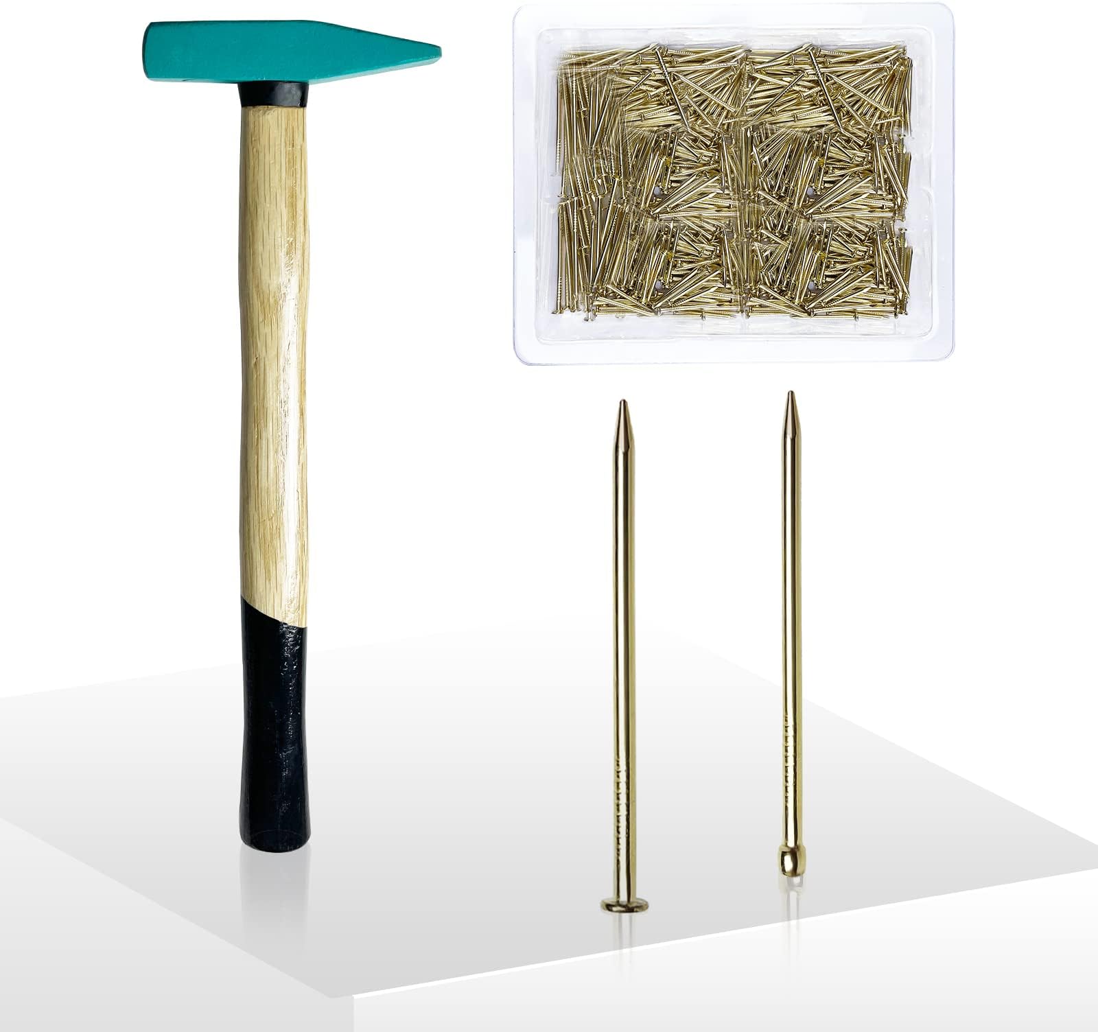 Vaughan SBP5 Professional Magnetic Tack Hammer, Hickory Handle, 11-Inch ...