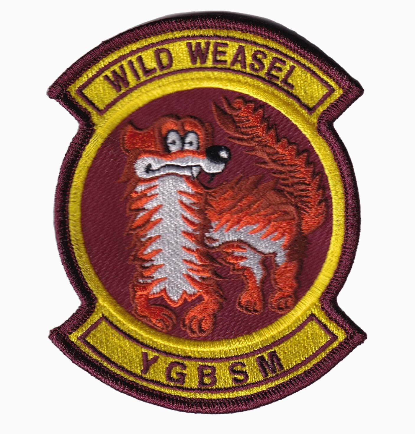 Amazon.com: Wild Weasels YGBSM Patch– Sew on, 4.5" : Clothing, Shoes ...
