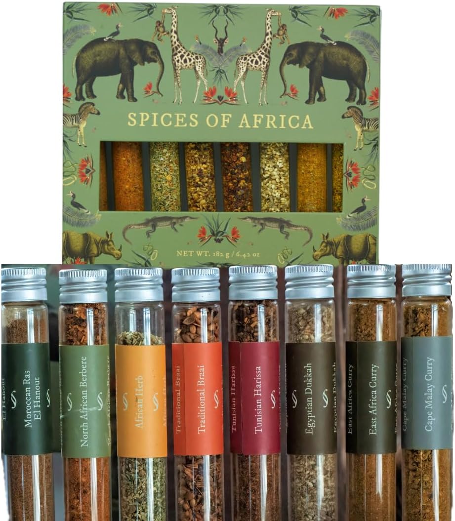 Amazon.com : eat.art Spices of Africa Blend Collection, 8 Pack ...