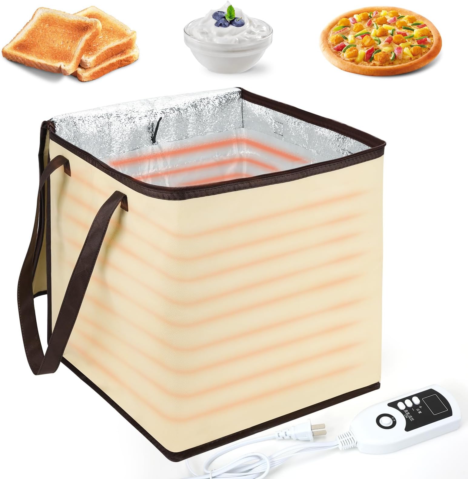 Amazon.com: Dough Proofer with Heater, Bread Pizza Dough Proofing kit ...