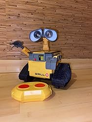 Amazon.com: Mattel Disney and Pixar WALL-E RC Robot Toy with 20+ Lights ...