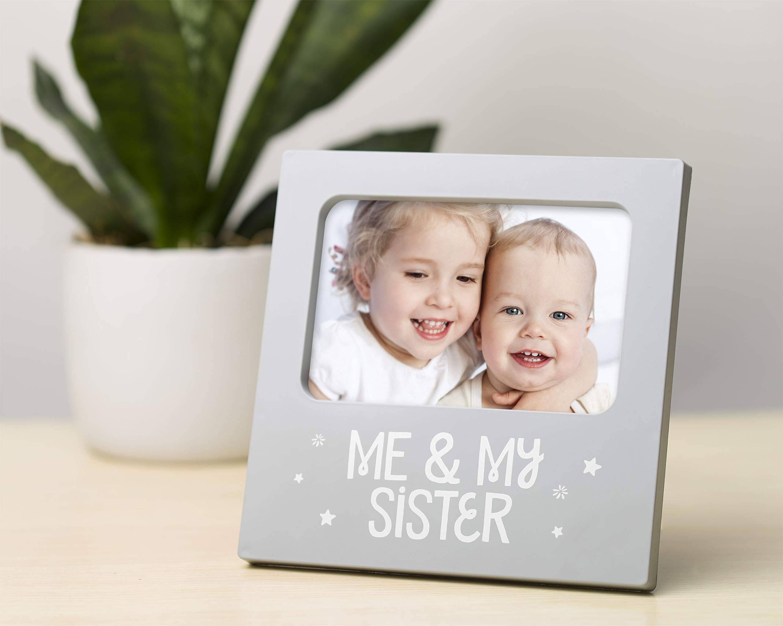 Snapklik.com : Tiny Ideas Me And My Sister Baby Keepsake Frame, Baby ...