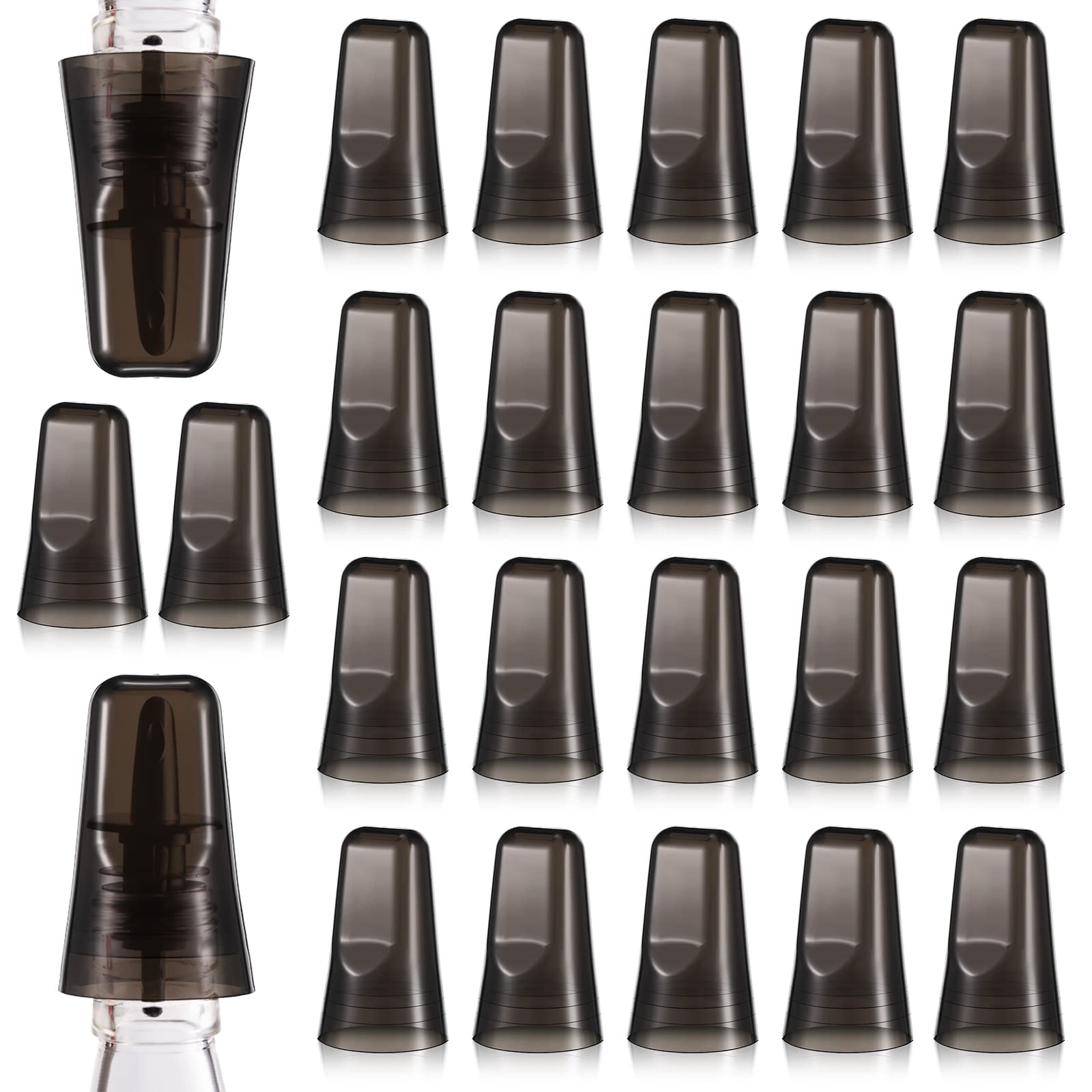 Amazon.com: Chengu 24 Pieces Pour Spout Covers Translucent Liquor ...