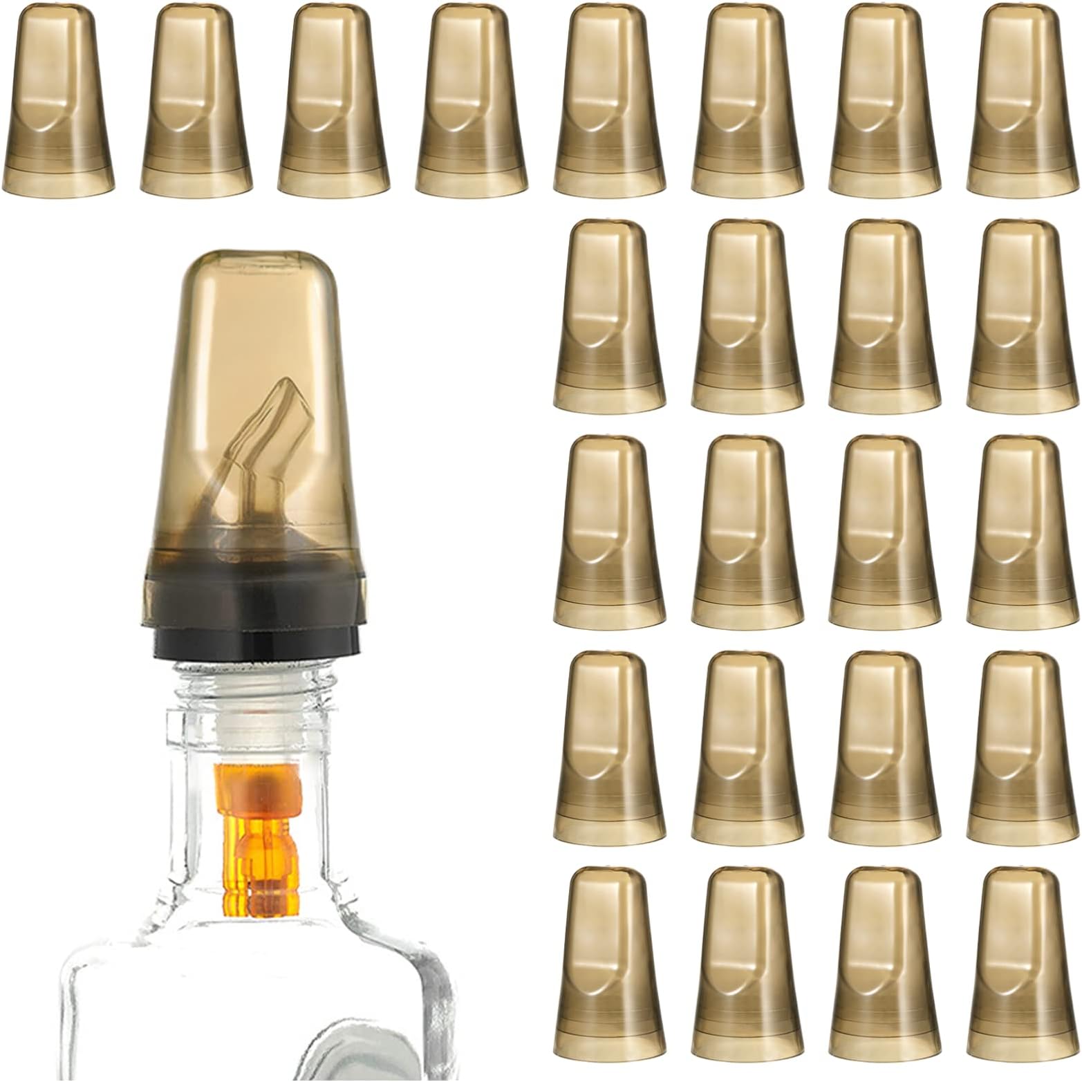 Amazon.com: eBoot 150 Pack Pour Spot Caps Pourer Covers Liquor Caps ...