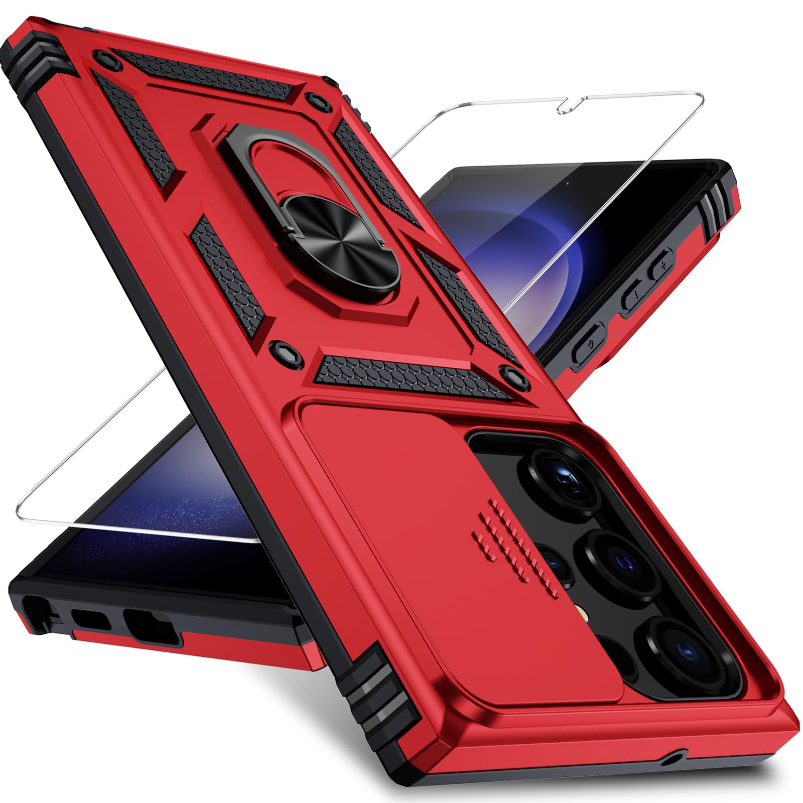 Amazon.com: Weycolor for Samsung Galaxy S25 Ultra Case with Camera Lens ...