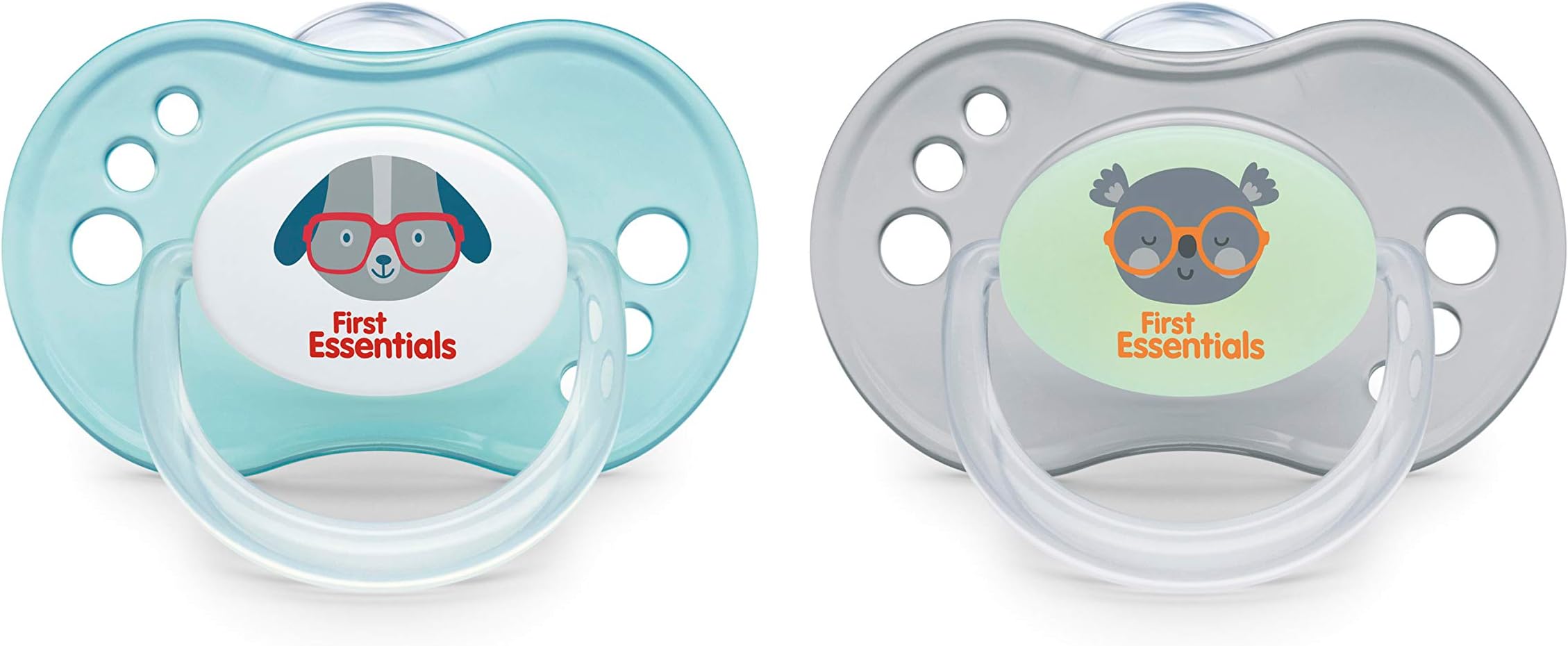 Amazon.com : NUK Orthodontic Pacifiers, 6-18 Months, 2 Count (Pack of 1 ...