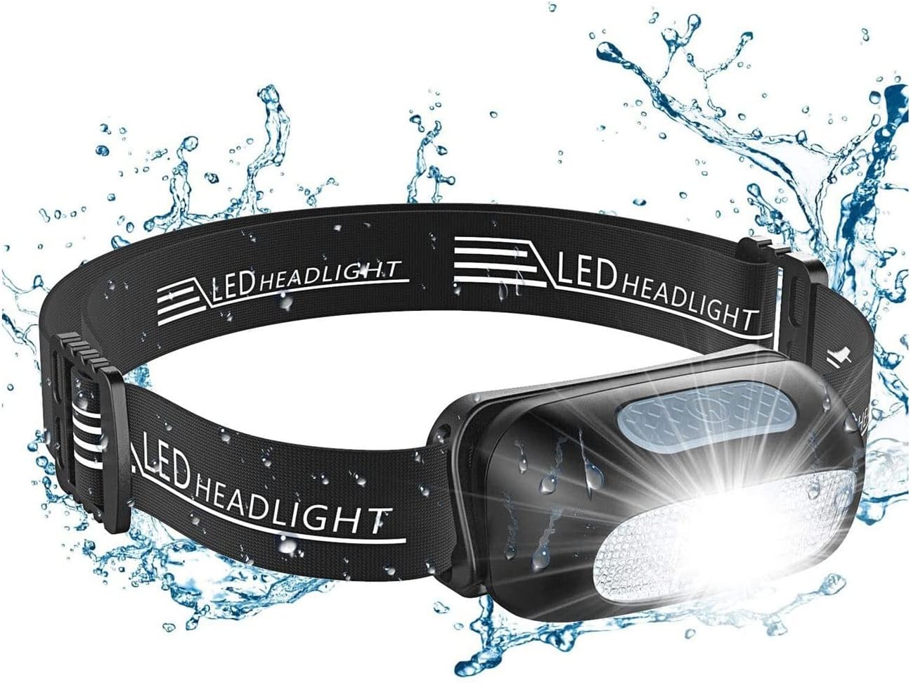 Amazon.com: VATTEA Headlight Mini Rechargeable Headlamp Body Motion ...