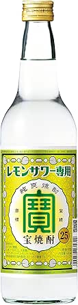Amazon.co.jp: [Perfect for Making Lemon Sour] Treasure Shochu Lemon ...