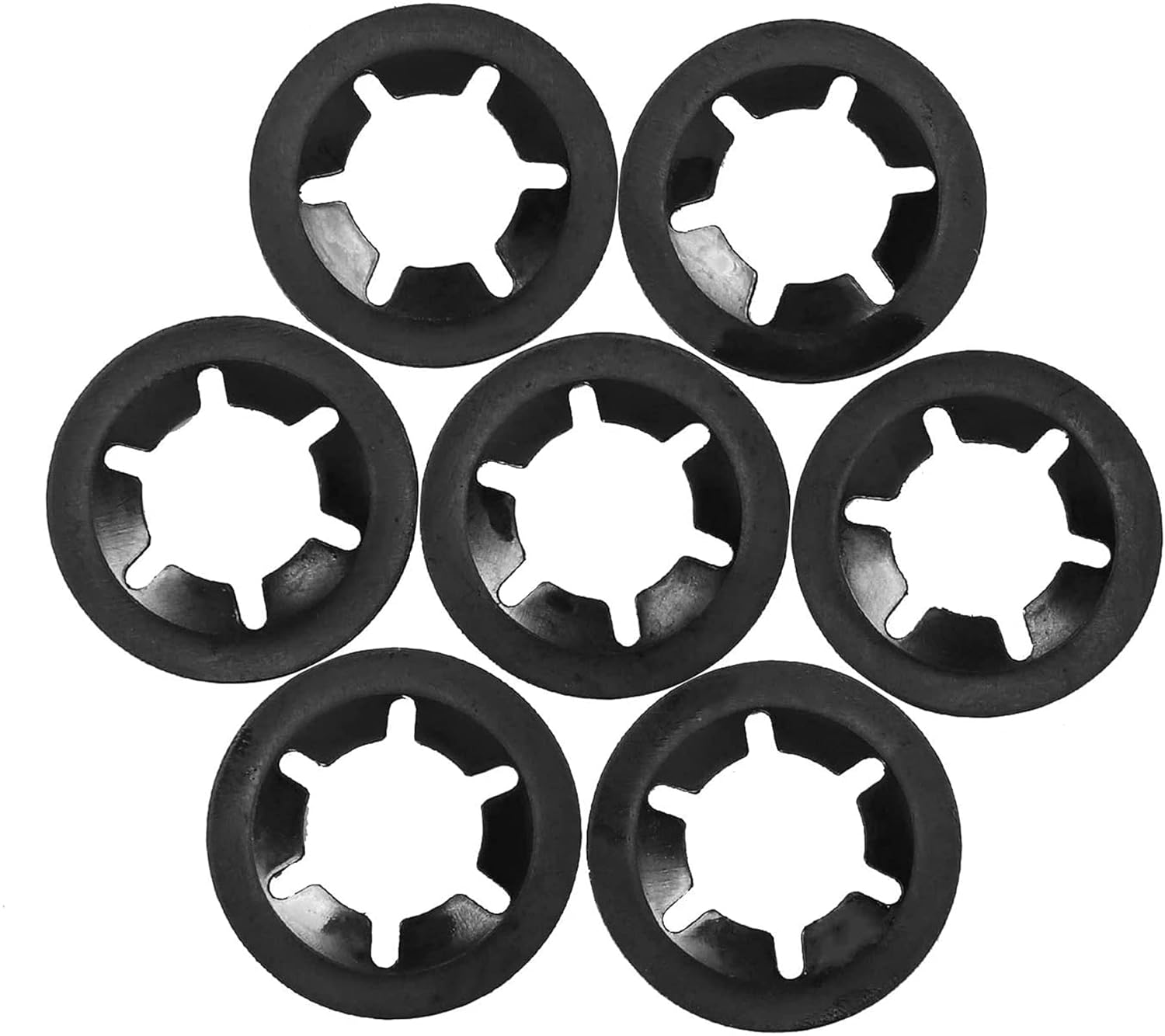 M3-M12 Washer, 280PCS Inner Tooth Star Lock Washers Assortment Kit,65Mn ...