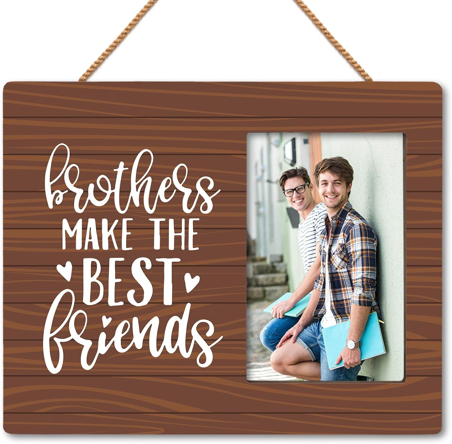 Amazon.com: huester Friends Picture Frame, Brother Picture Frames ...