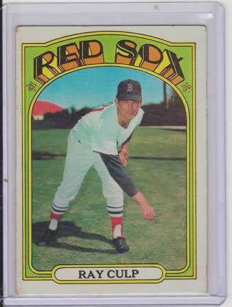 1972 Topps Ray Culp Red Sox Baseball Card #2 at Amazon's Sports ...