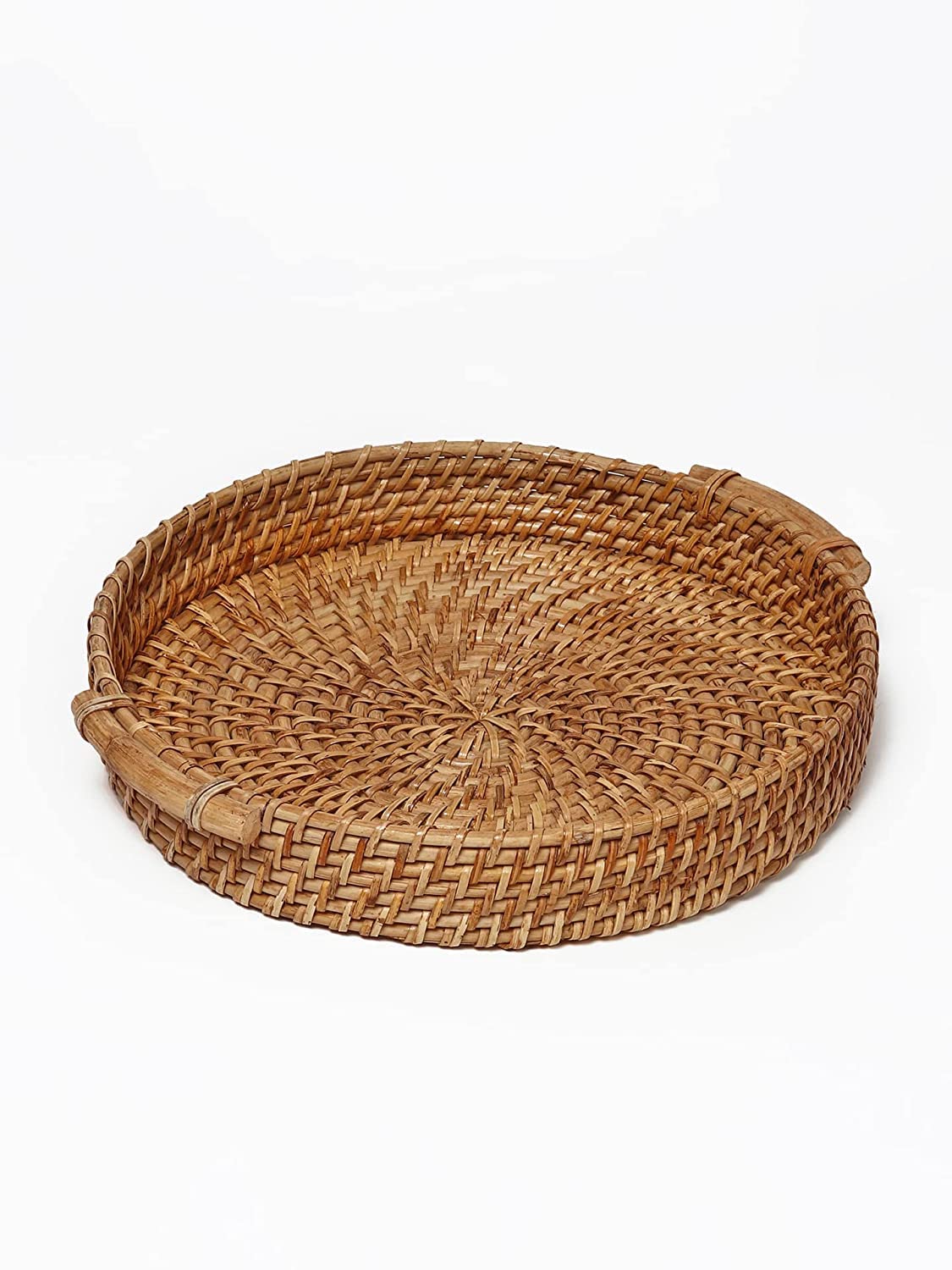 Bamboo Tray | Tray Online as Cane Gift Hamper Tray | Serving Cane Tray ...