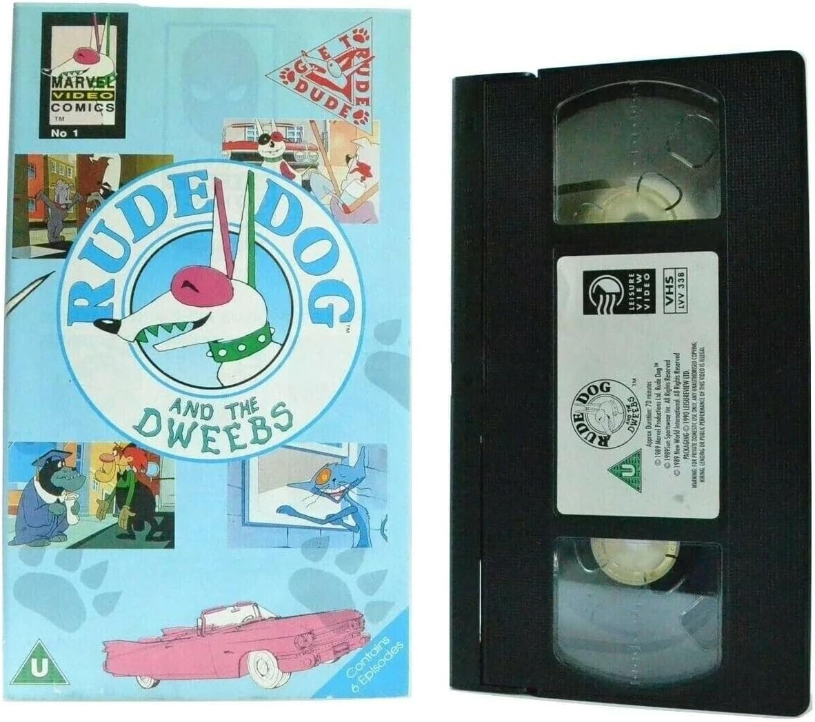 Rude Dog And The Dweebs [VHS] : Amazon.co.uk: DVD & Blu-ray