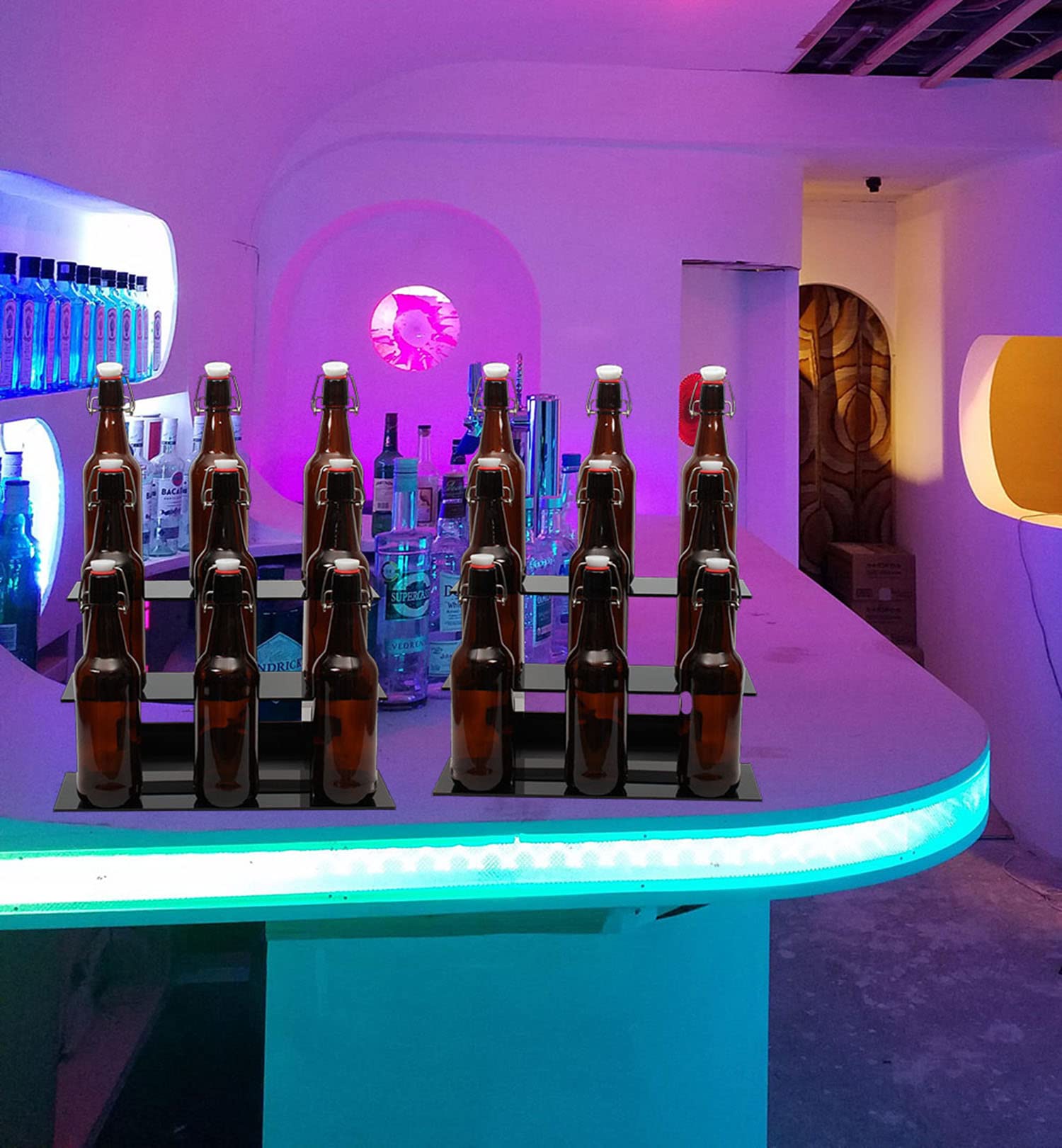 Acrylic Retail Display Risers, 3 Tier Retail Table Display Stand ...