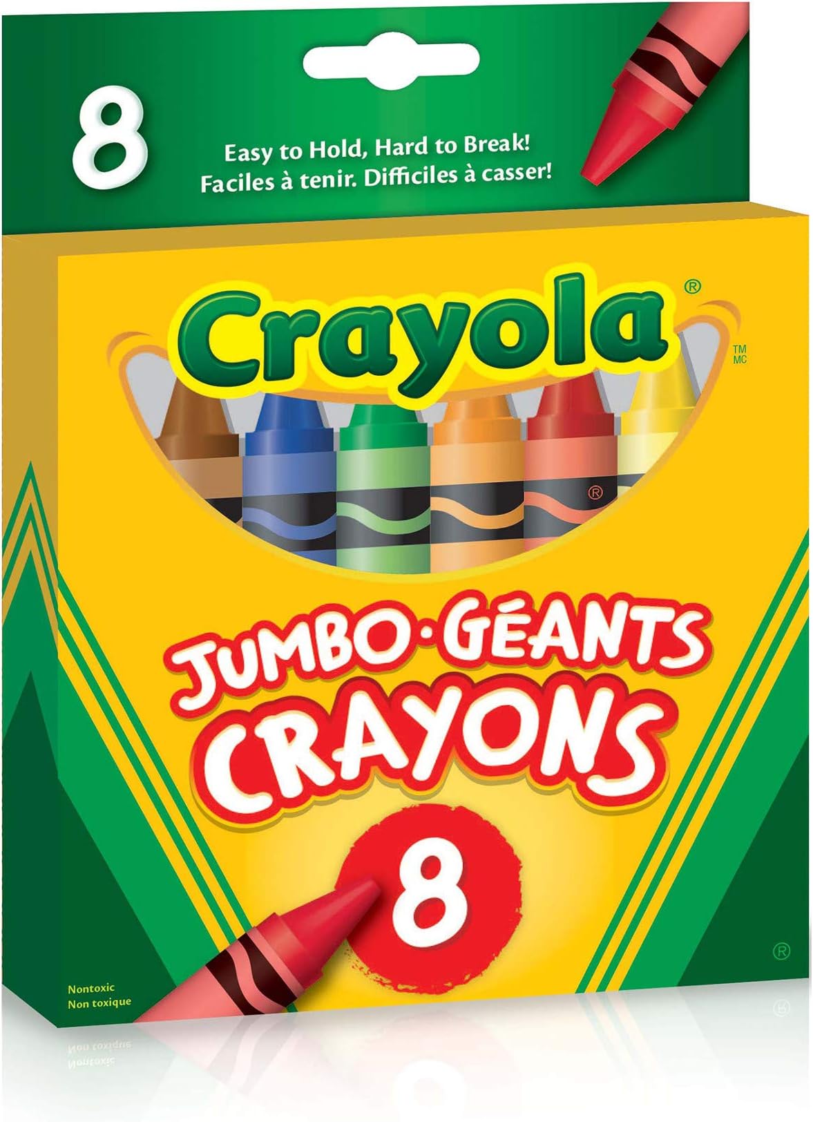 Crayola Jumbo Crayons, 8 Count, Gifting, Crayons - Amazon Canada