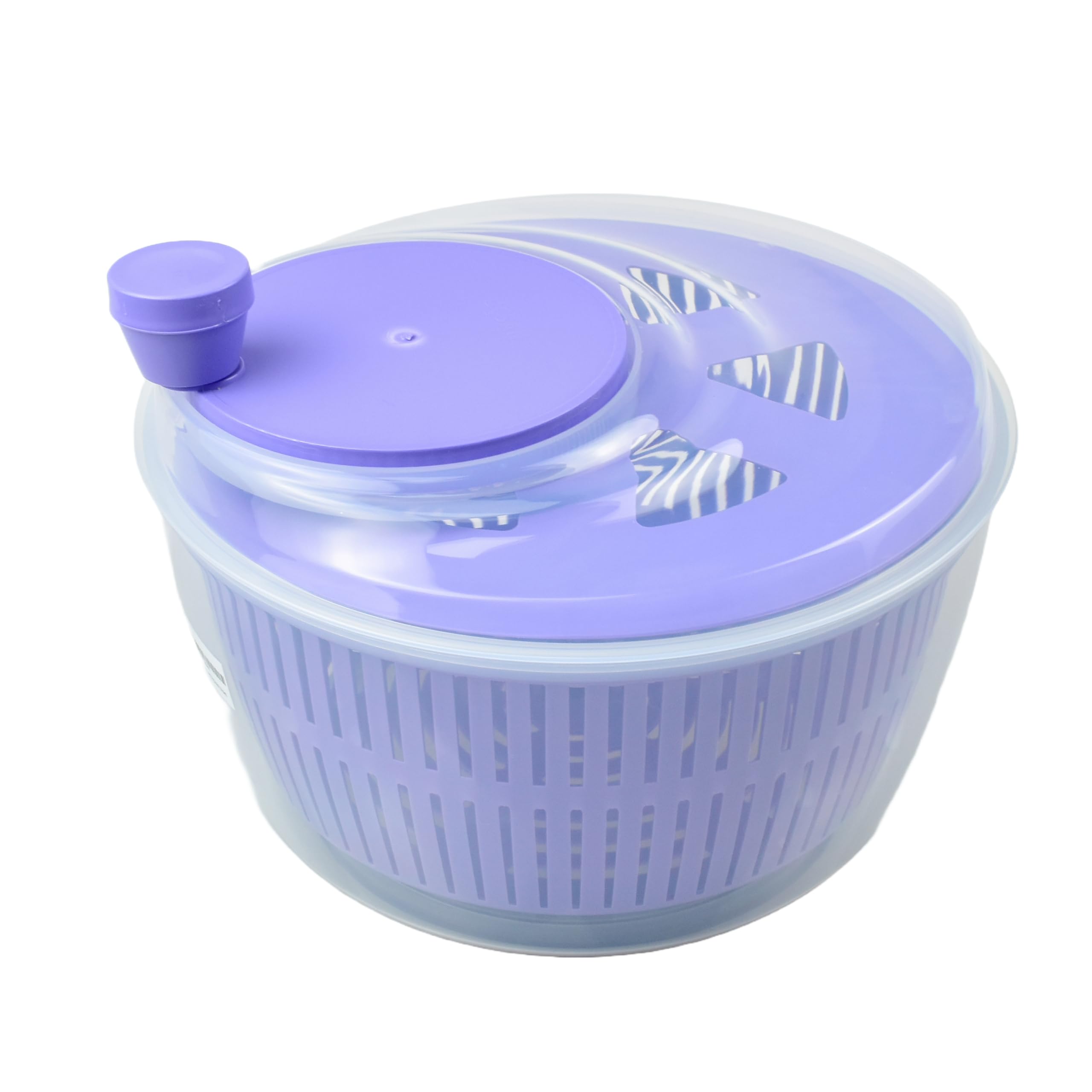 OPTIVICE Plastic 5L Salad Spinner Large | Large Capacity with Plastic ...
