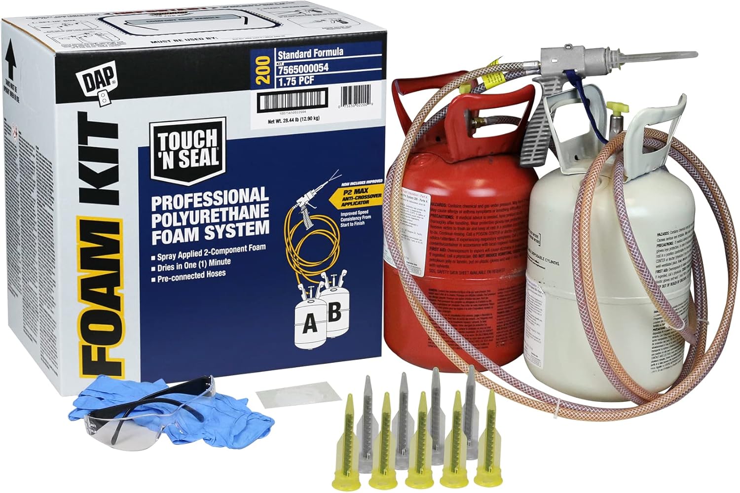 Touch N Seal 200 Kit (A&B + Gun Hose) Spray Foam Insulation Kit - Foam ...