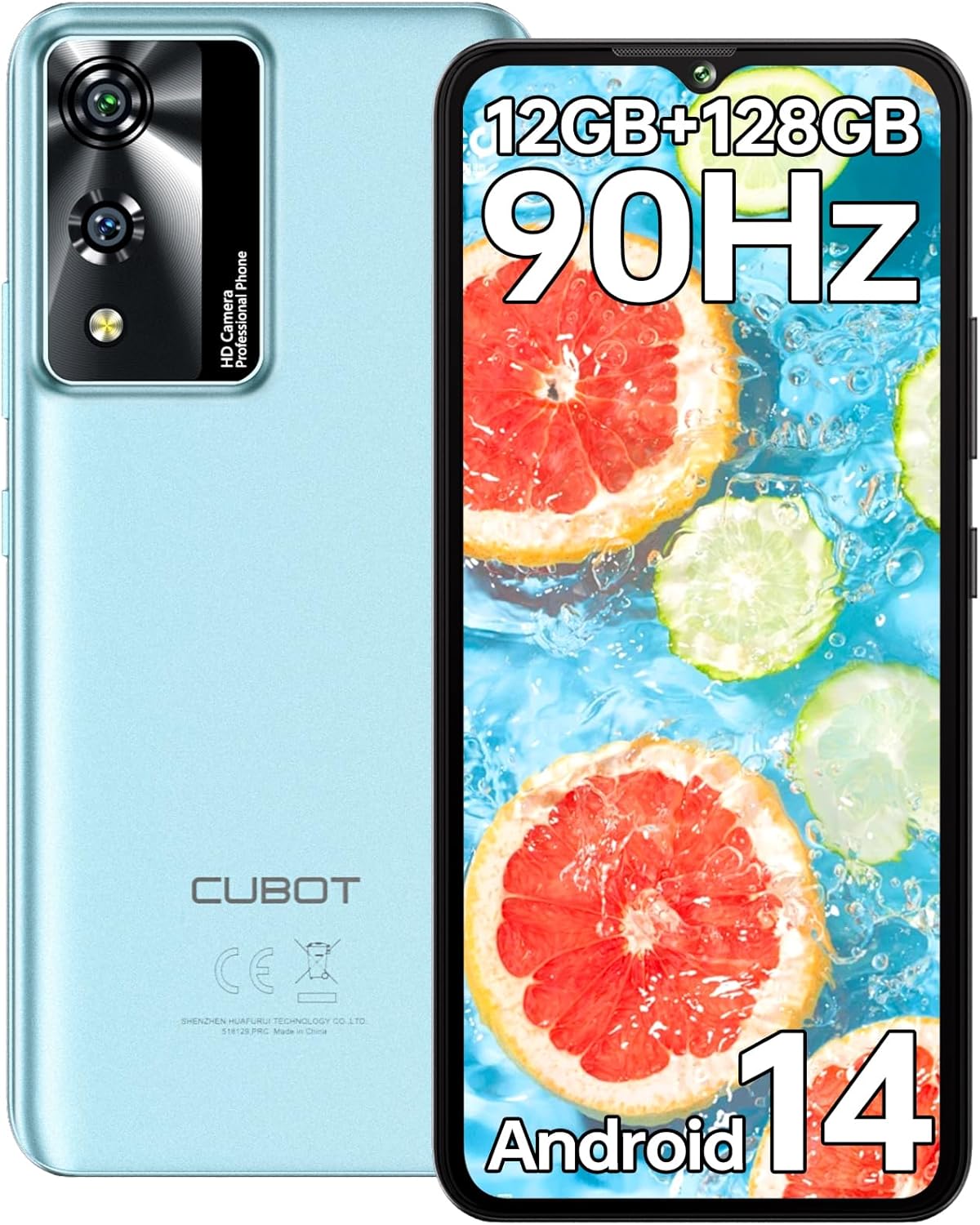 CUBOT A10 Smartphone Pas Cher Android 14-12Go(4+8)+128Go/1To Telephone ...