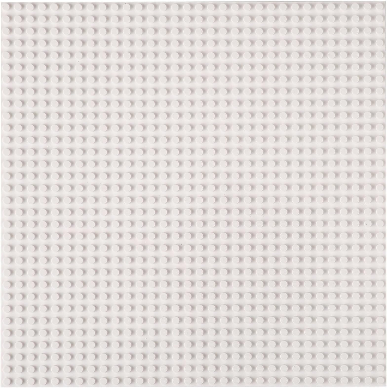 Stackable White Base Plates For Building Bricks 10x10 In 1 | Desertcart UAE