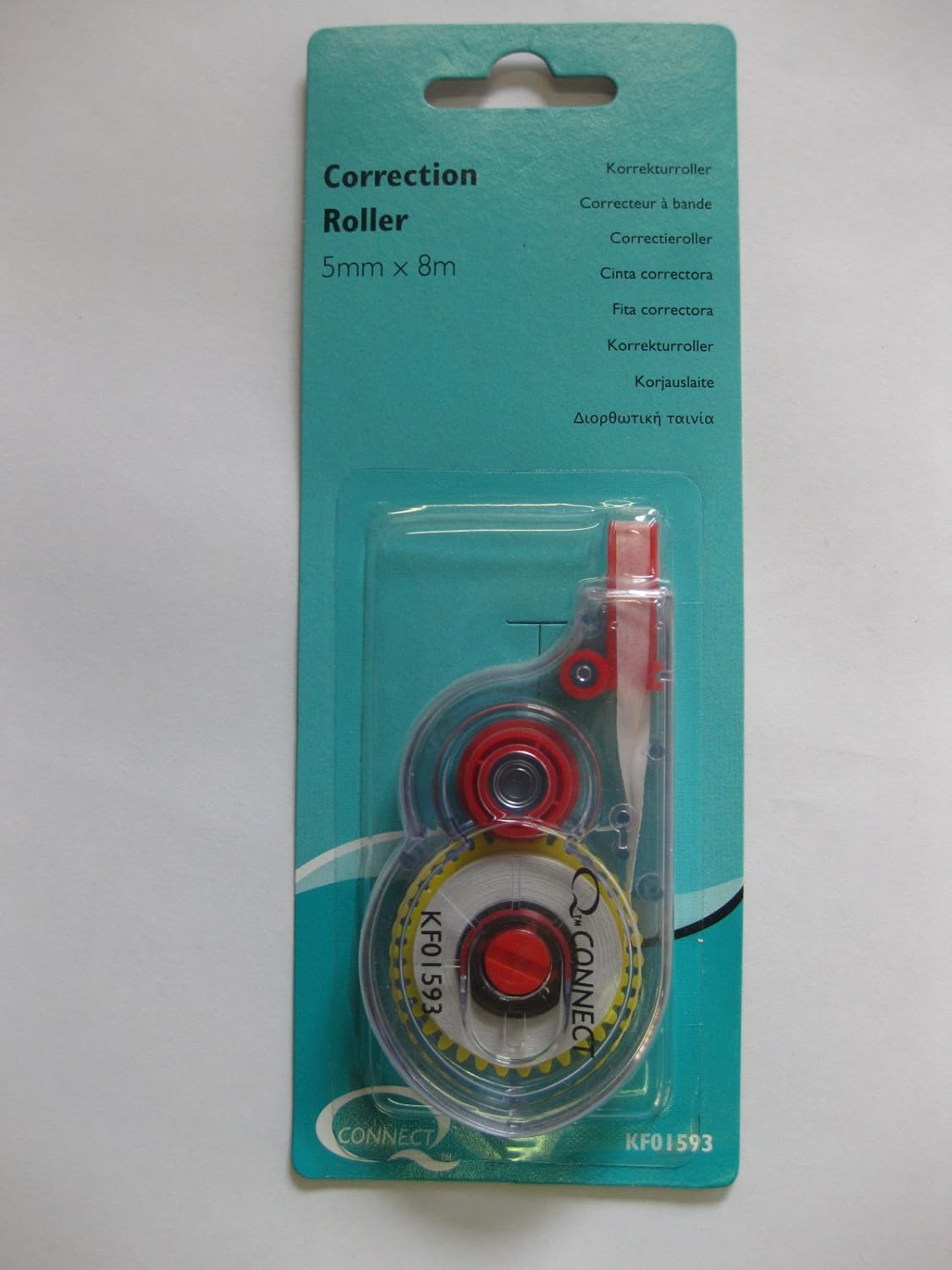 Amazon.com : Connect Correction Roller White 5mm x 8m : Office Products