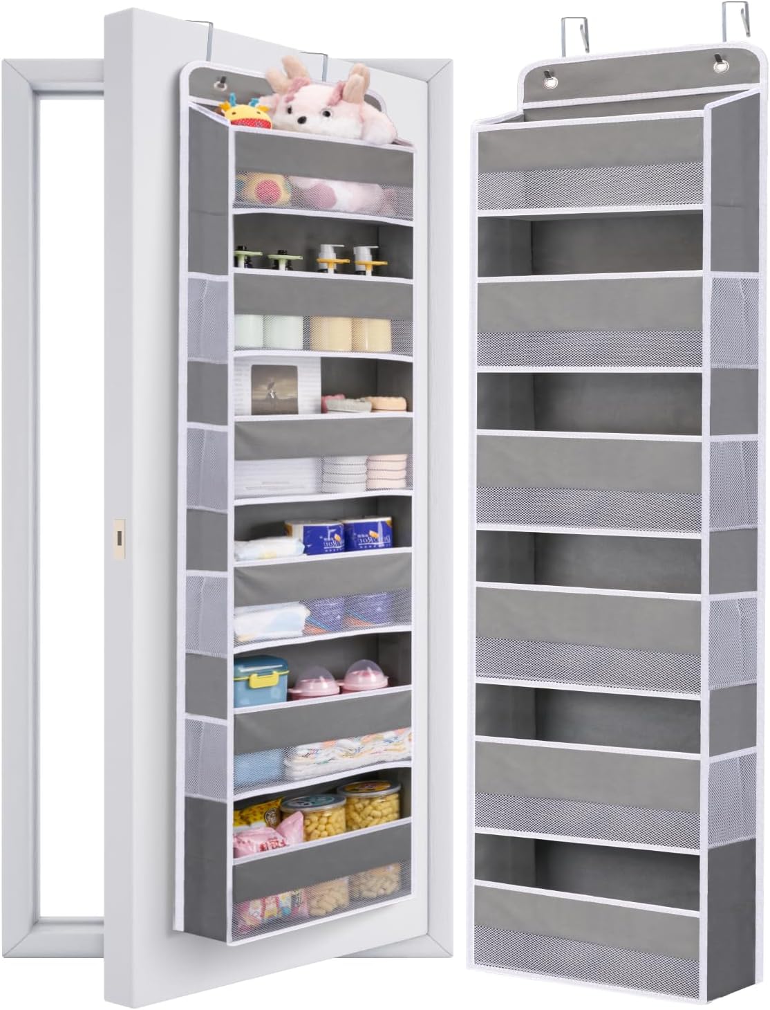 Amazon.com: WishJazz 6-Tier Over The Door Organizer, 50 LB Load ...