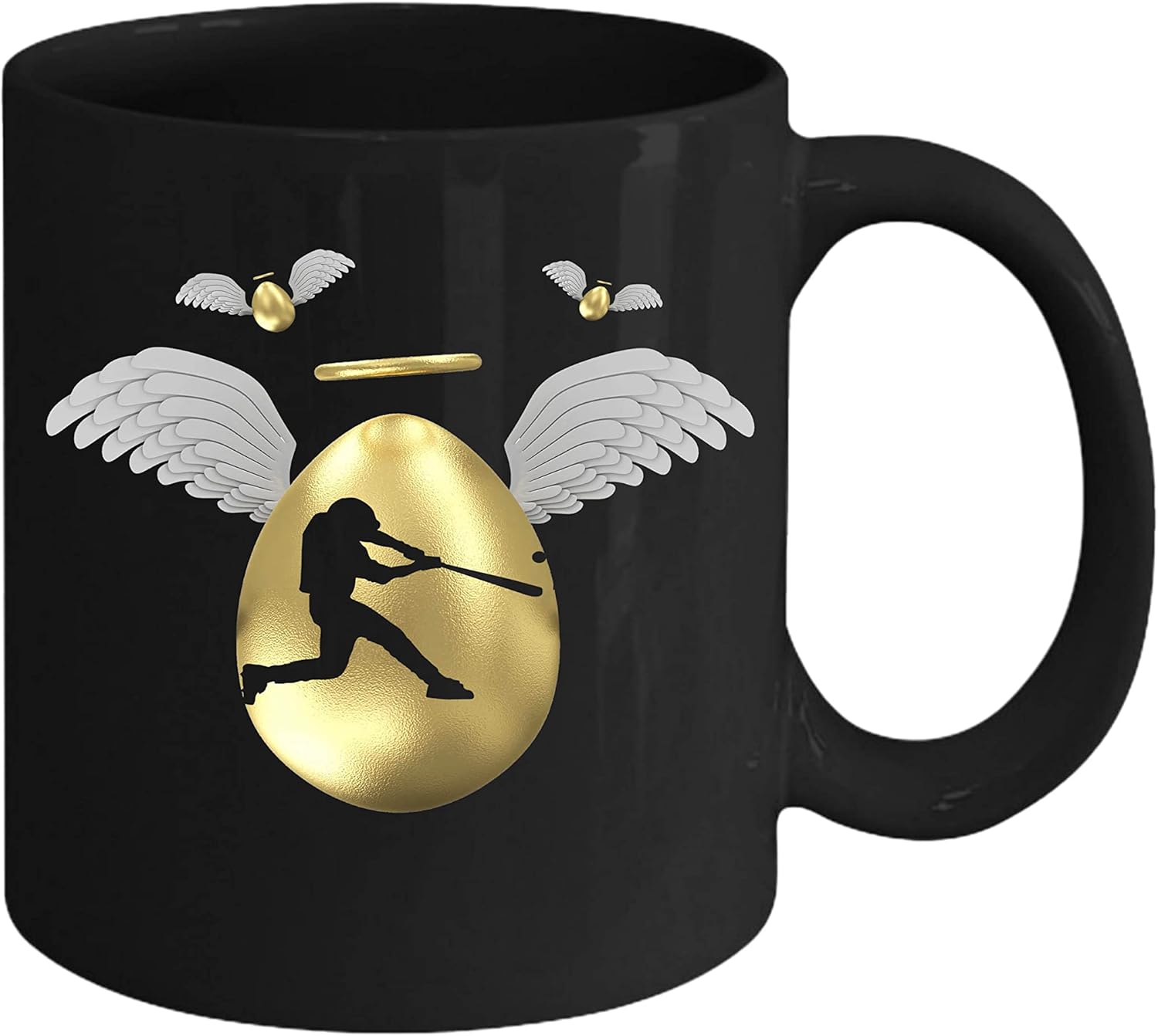 Philomena Chastain Coffee Mug Happy Easter Day Egg Hunt Egg Fly Batter ...
