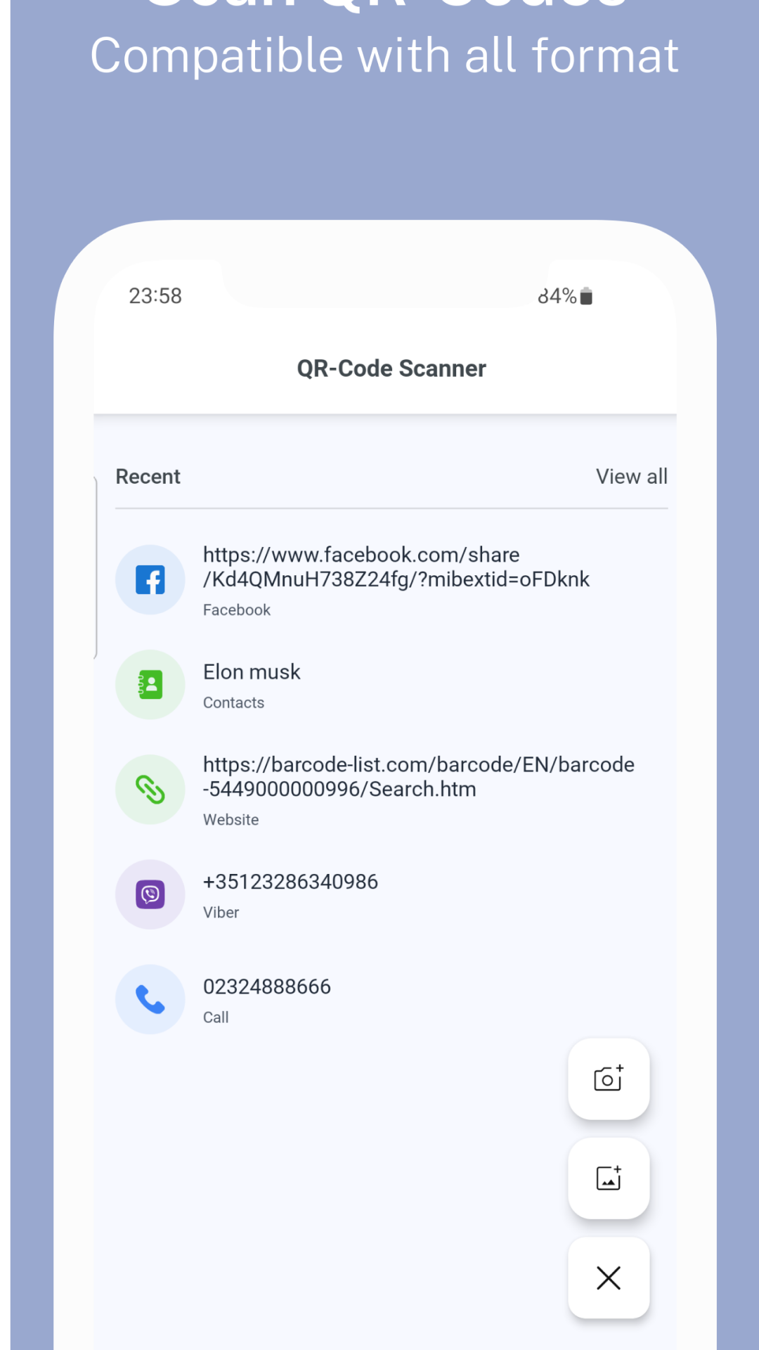 QR Code App - Scanner & Generator - App on the Amazon Appstore